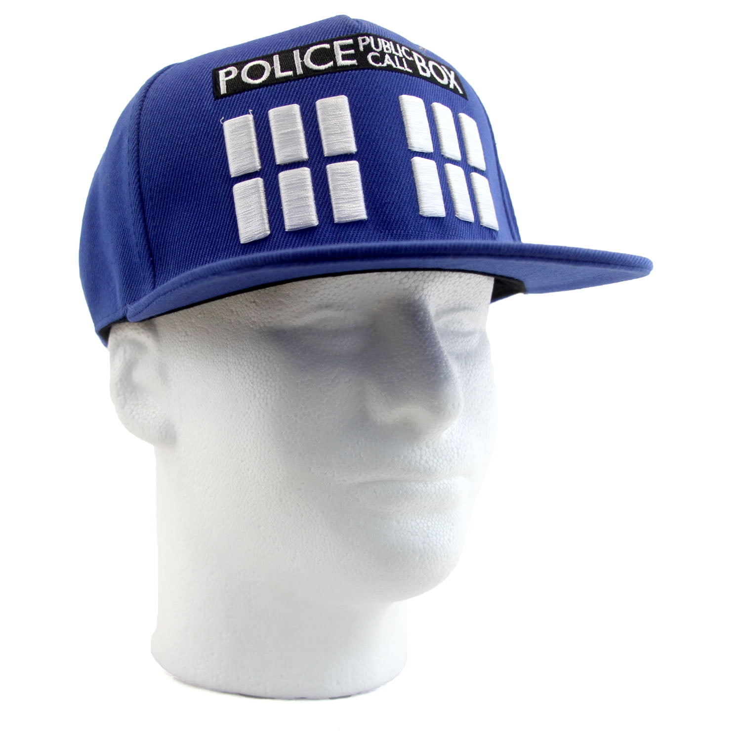 Tardis - Doctor Who Adult Size Snapback Cap Hat - Walmart.com