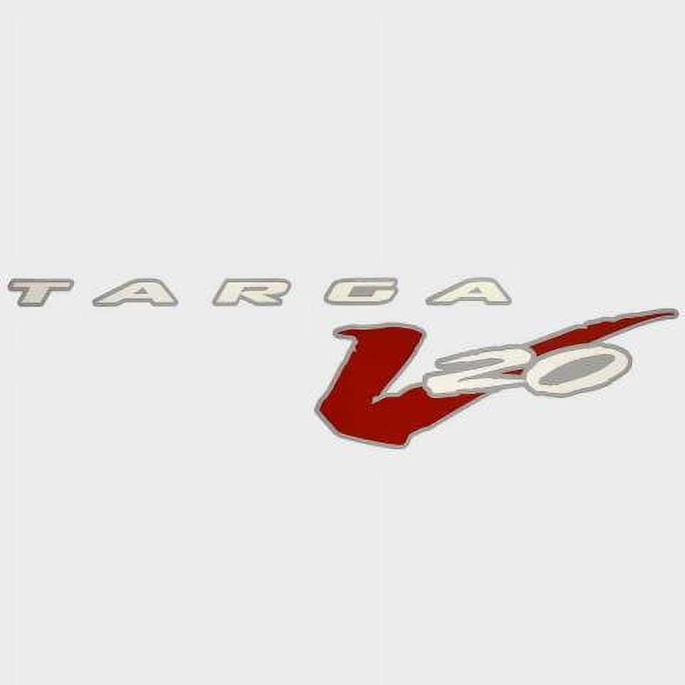 Targa Boat Decal Sticker 184430 | V20 Red White Metallic Silver ...