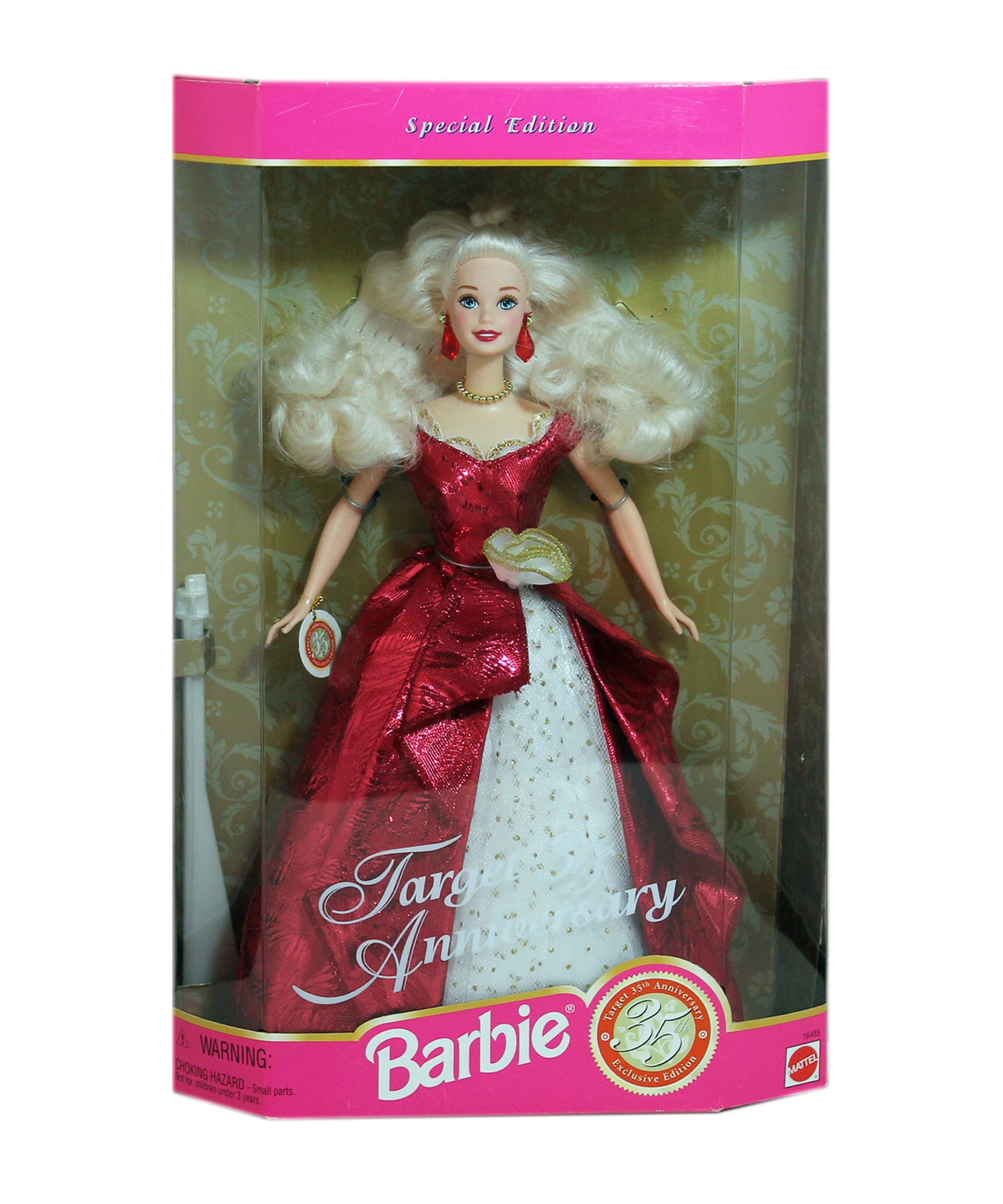 Target 35th Anniversary Barbie Doll Special Edition 1997 Mattel 16485 ...