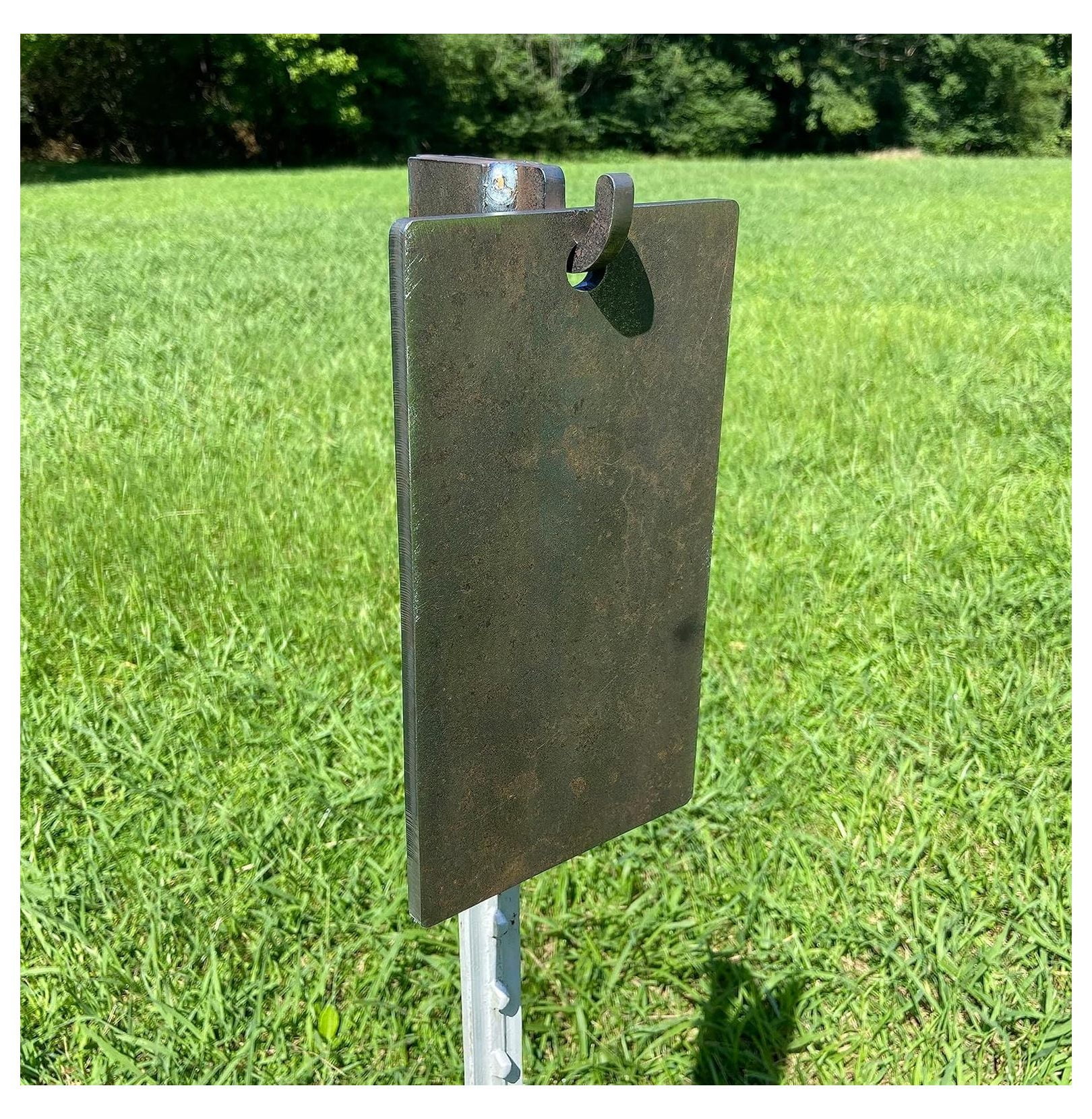 Target 6"x11" USPSA/IDPA 3/8" AR500 A-Zone Steel Shooting Range Target ...