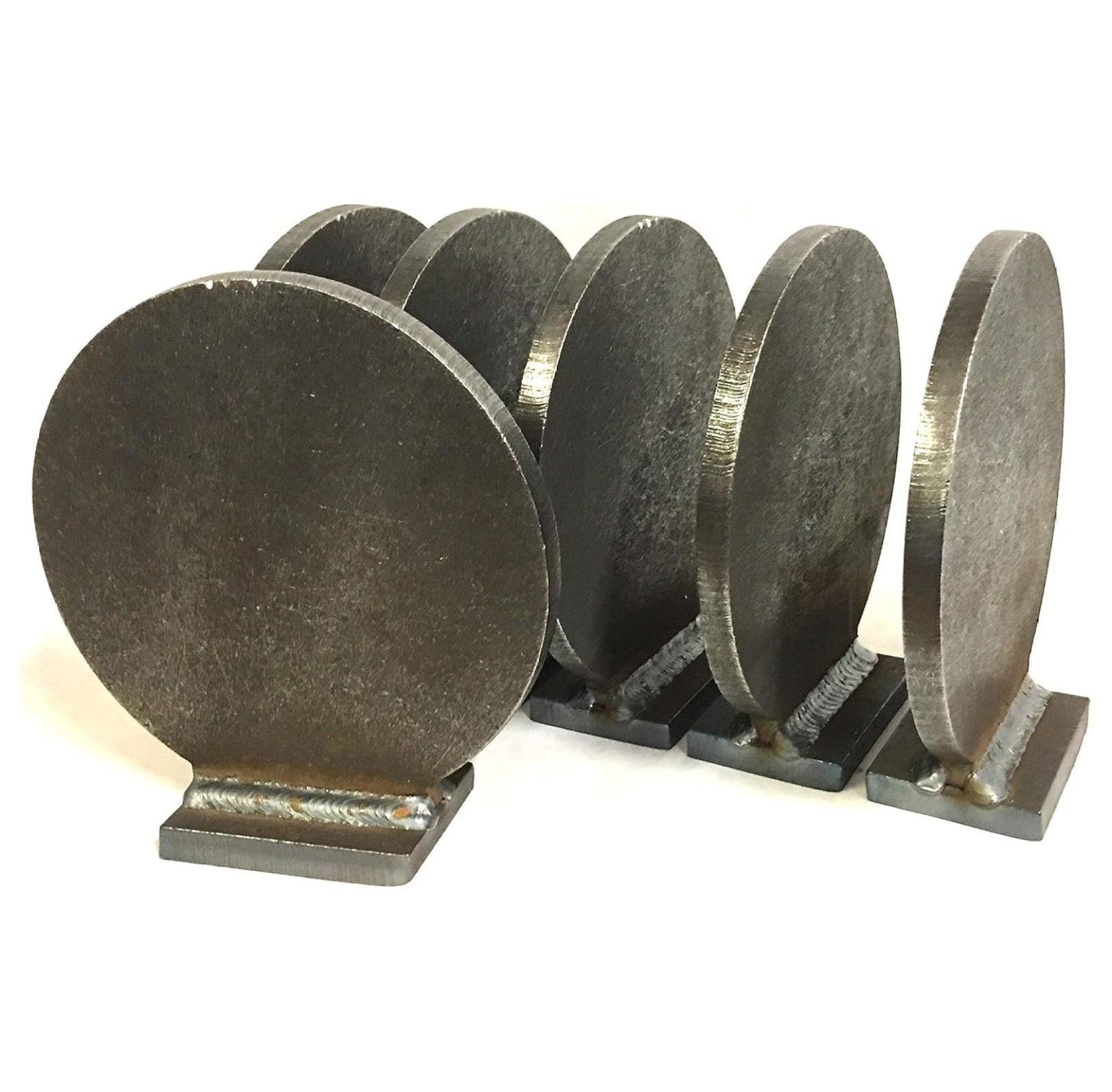 Target 6in 3/8in AR500 Knock-Over Steel Shooting Range Targets-Metal ...
