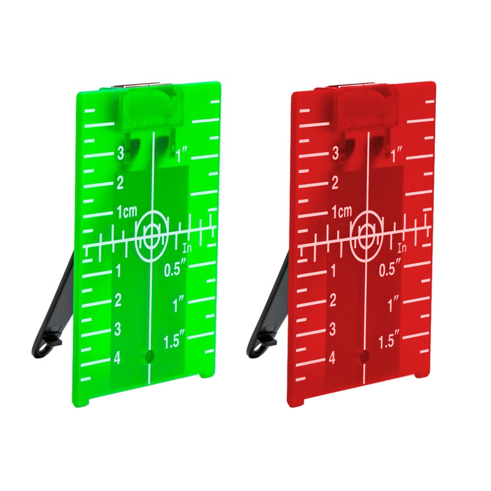 Target Plate For Alignment Rotating For Red Beam Levels Plastic ...