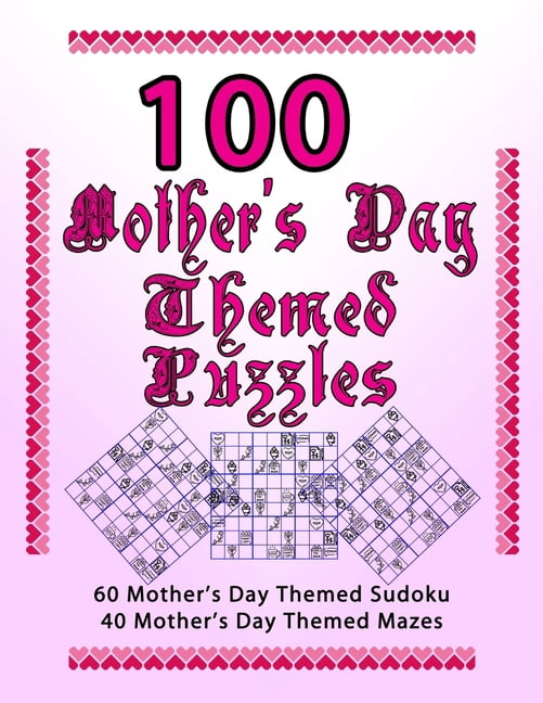 On Target Puzzles: 100 Mother's Day Themed Puzzles: Celebrate The ...