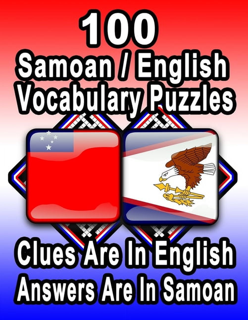 On Target Puzzles: 100 Samoan/English Vocabulary Puzzles: Learn and ...