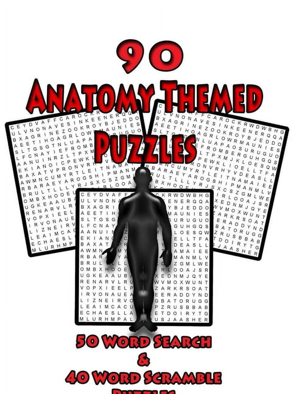 On Target Puzzles 90 Anatomy Themed Puzzles: 50 Word Search Puzzles And ...