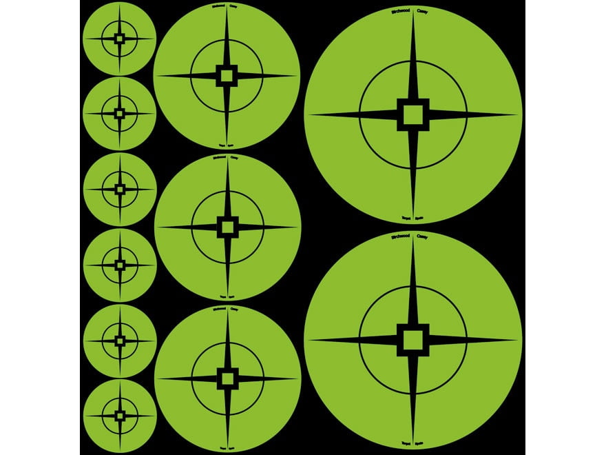 Birchwood Casey Target Spots, Green Assortment, multi, One Size (BC ...