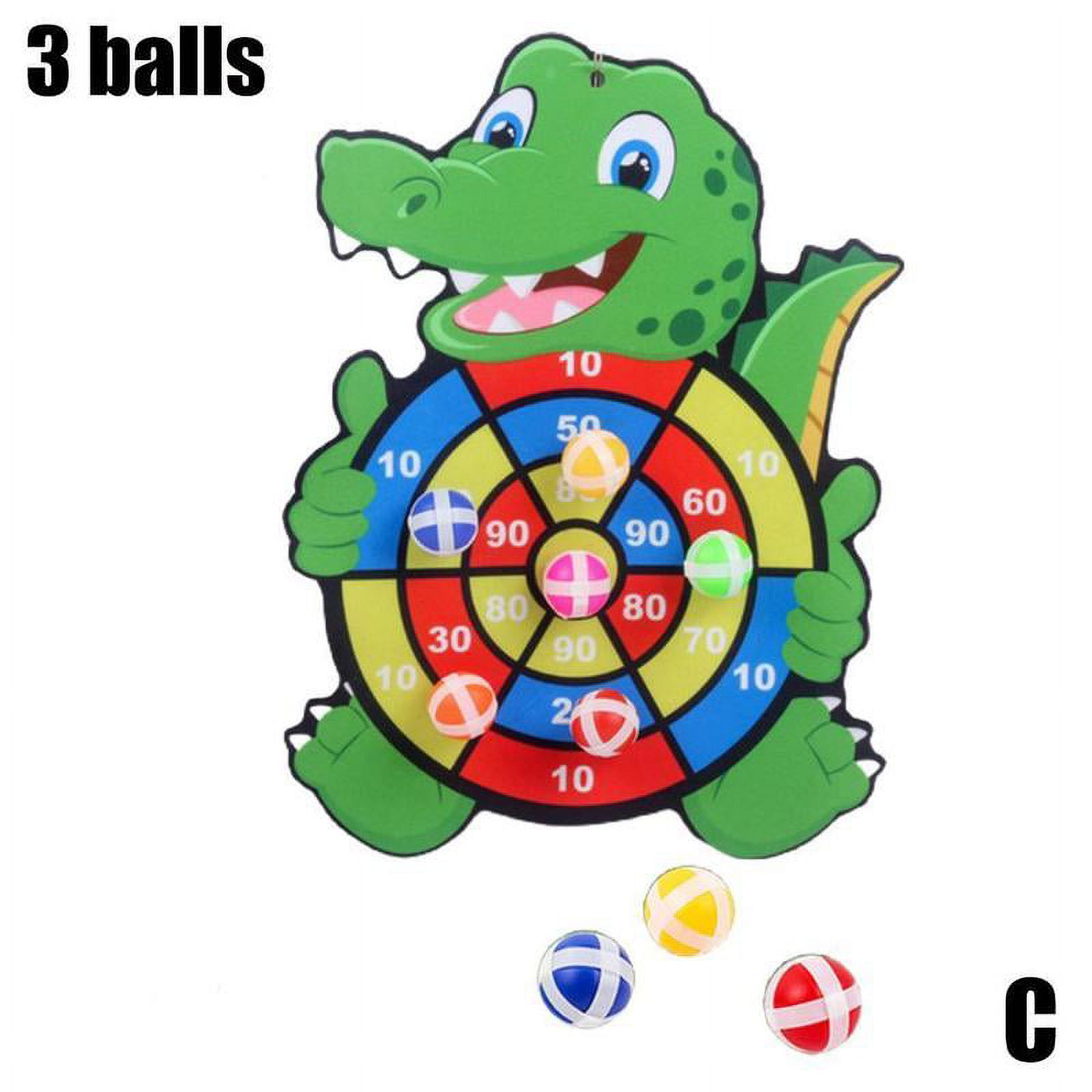 Target Sticky Ball Dartboard Creative Throw Party Outdoor Sports Indoor ...