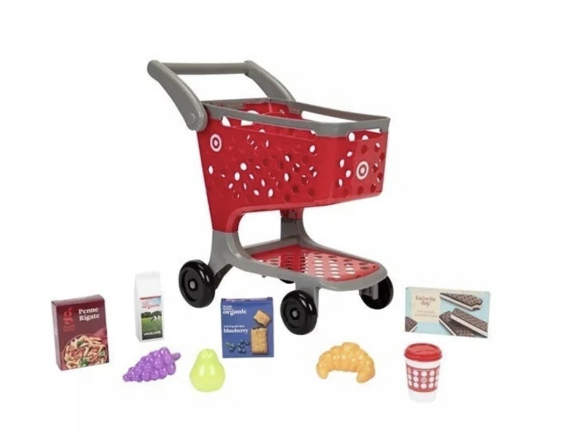 Target Toy Shopping Mini Cart 12 Piece Groceries - BRAND NEW - Walmart.com