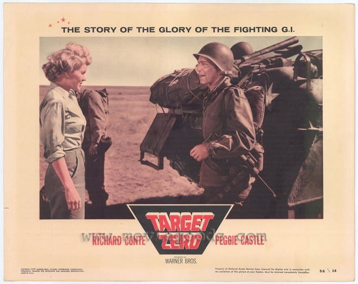 Target Zero - movie POSTER (Style A) (11" x 14") (1956) - Walmart.com