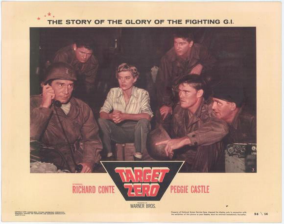 Target Zero - movie POSTER (Style H) (11" x 14") (1956) - Walmart.com