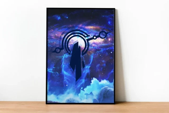 Targon League Of Legends League Of Legends Map Poster Targon Map Lol ...