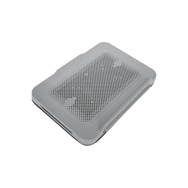 Targus 18-inch Dual Fan Chill Mat with Adjustable Stand, AWE90GL, Gray ...
