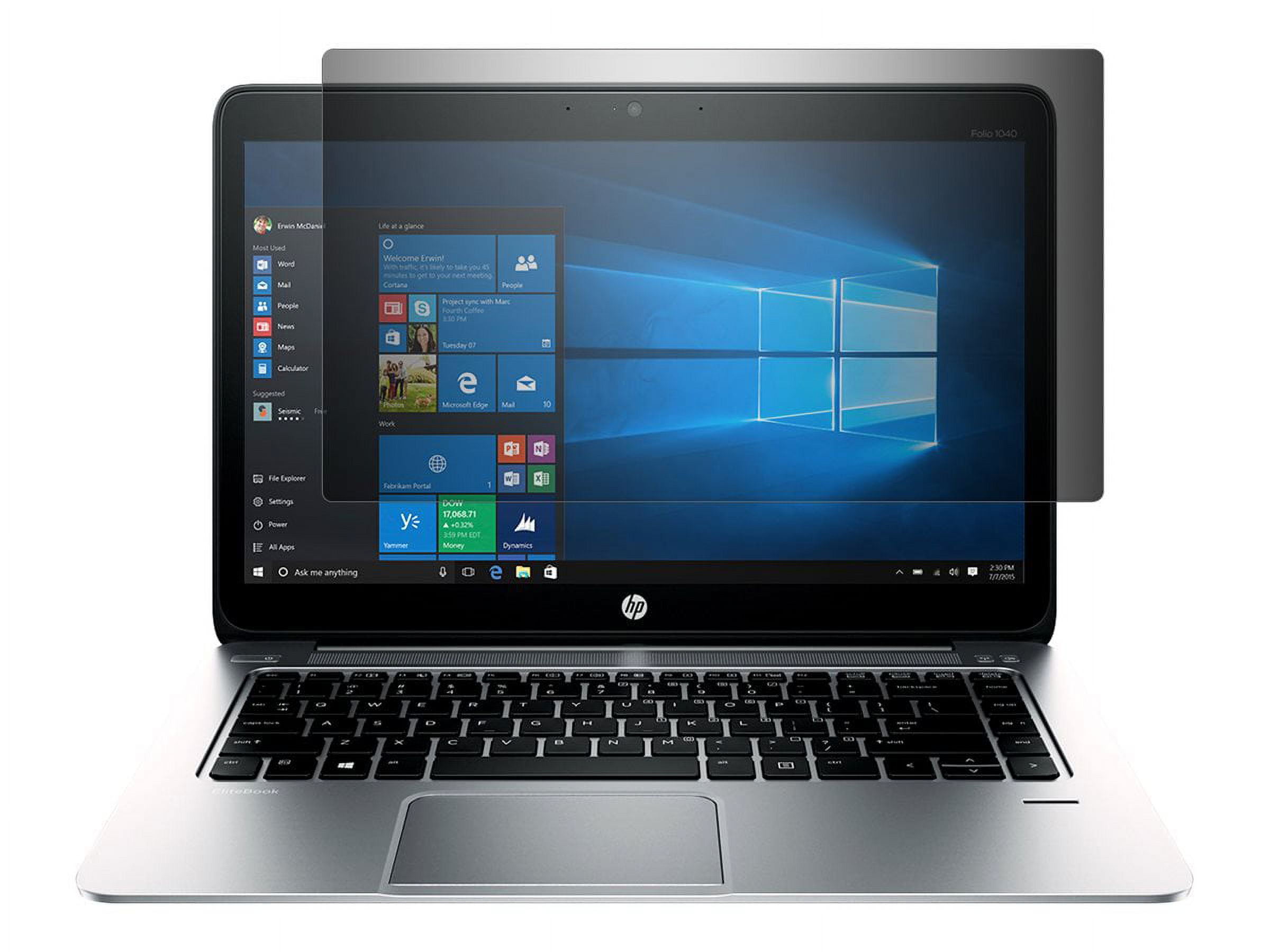 Targus 4Vu Privacy Screen for HP EliteBook Folio G1, Landscape ...