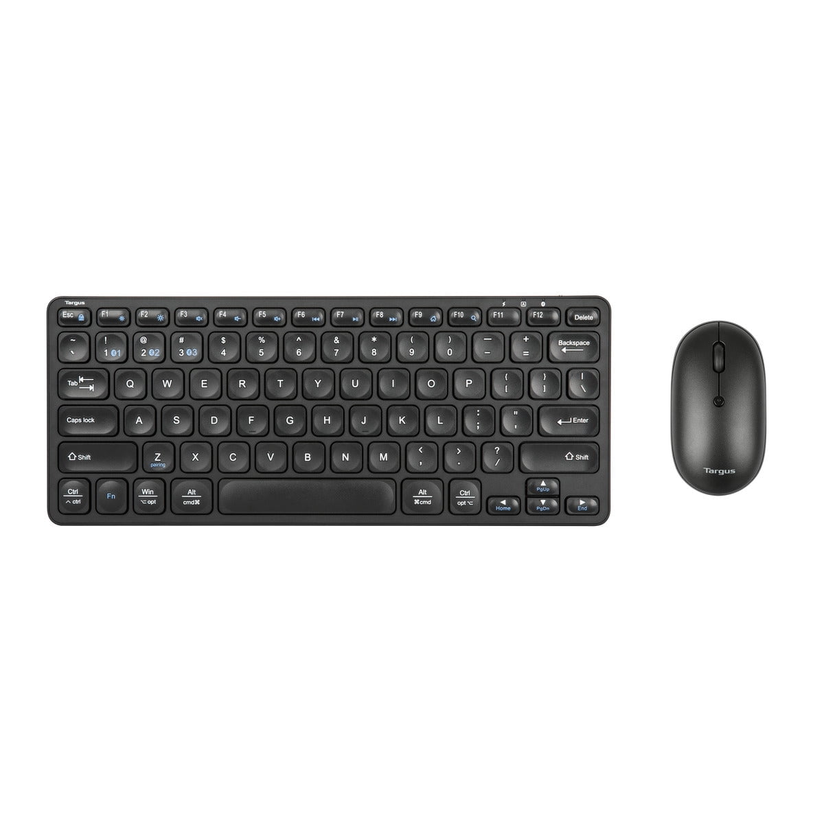 Targus Compact Multi-Device Bluetooth Antimicrobial Keyboard and ...