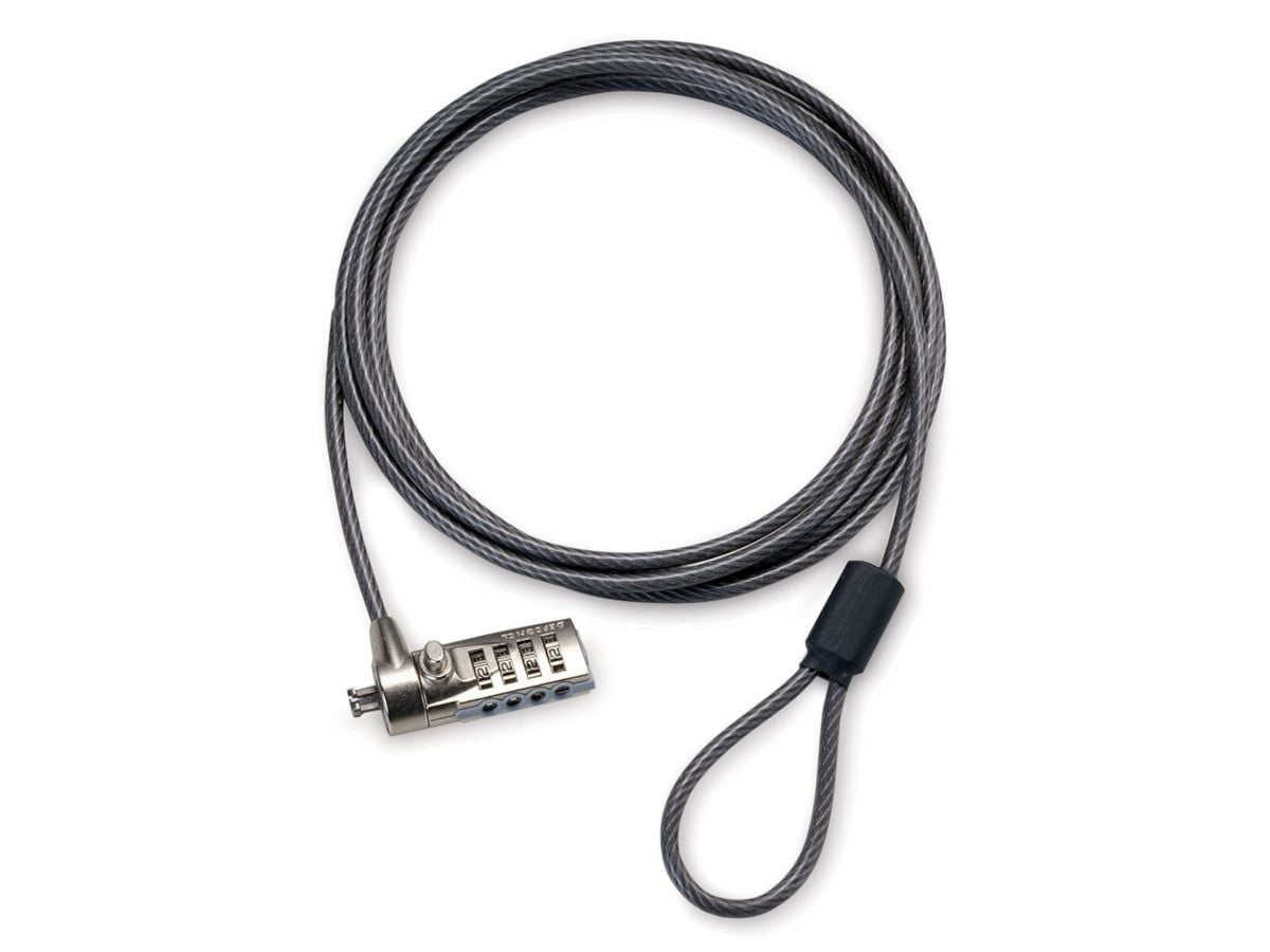 Targus DEFCON Combo Lock (CL) - TAA Compliant - 6.60 ft (0.16" Dia ...