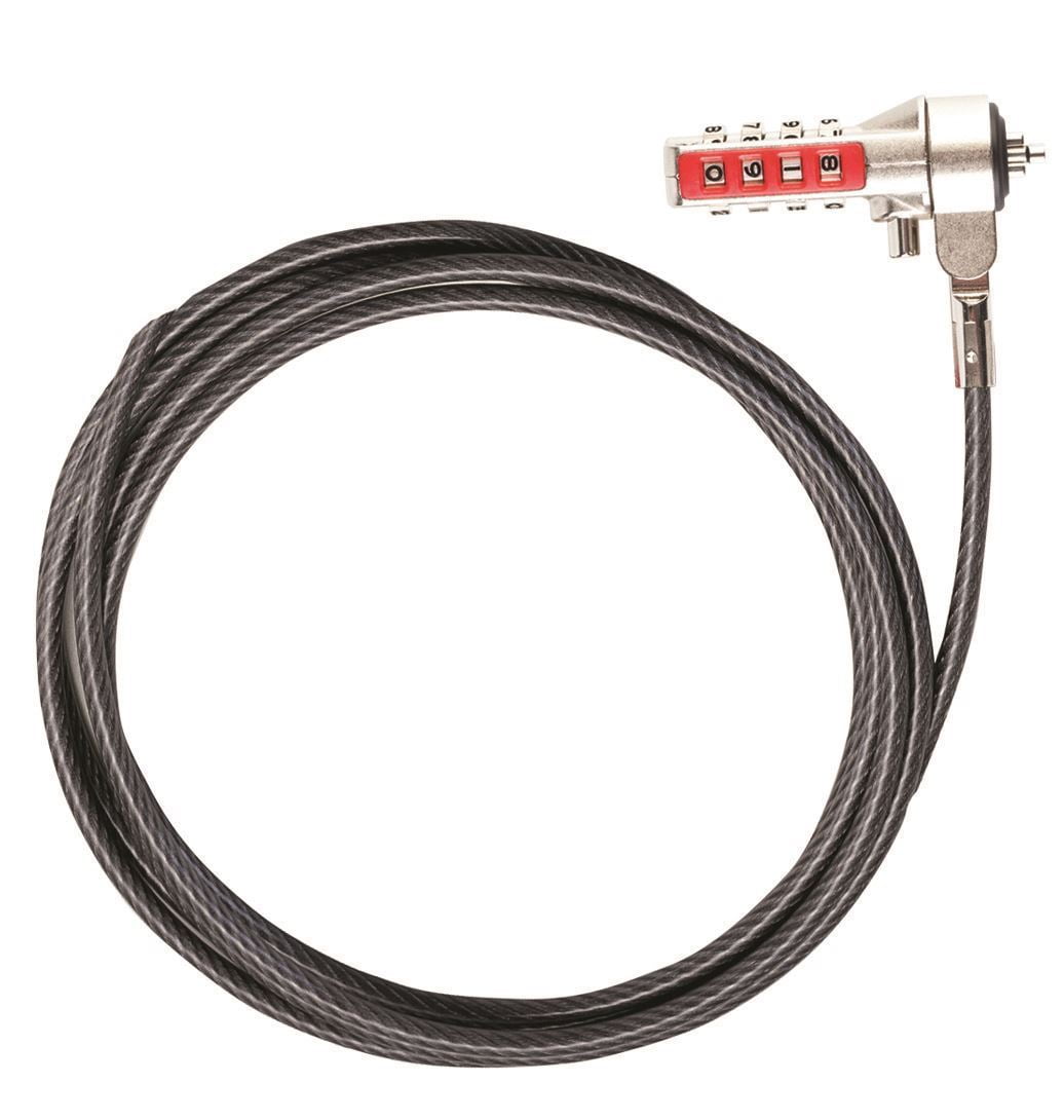 Targus DEFCON® T-Lock Resettable Combo Cable Lock - PA410U: Computer ...