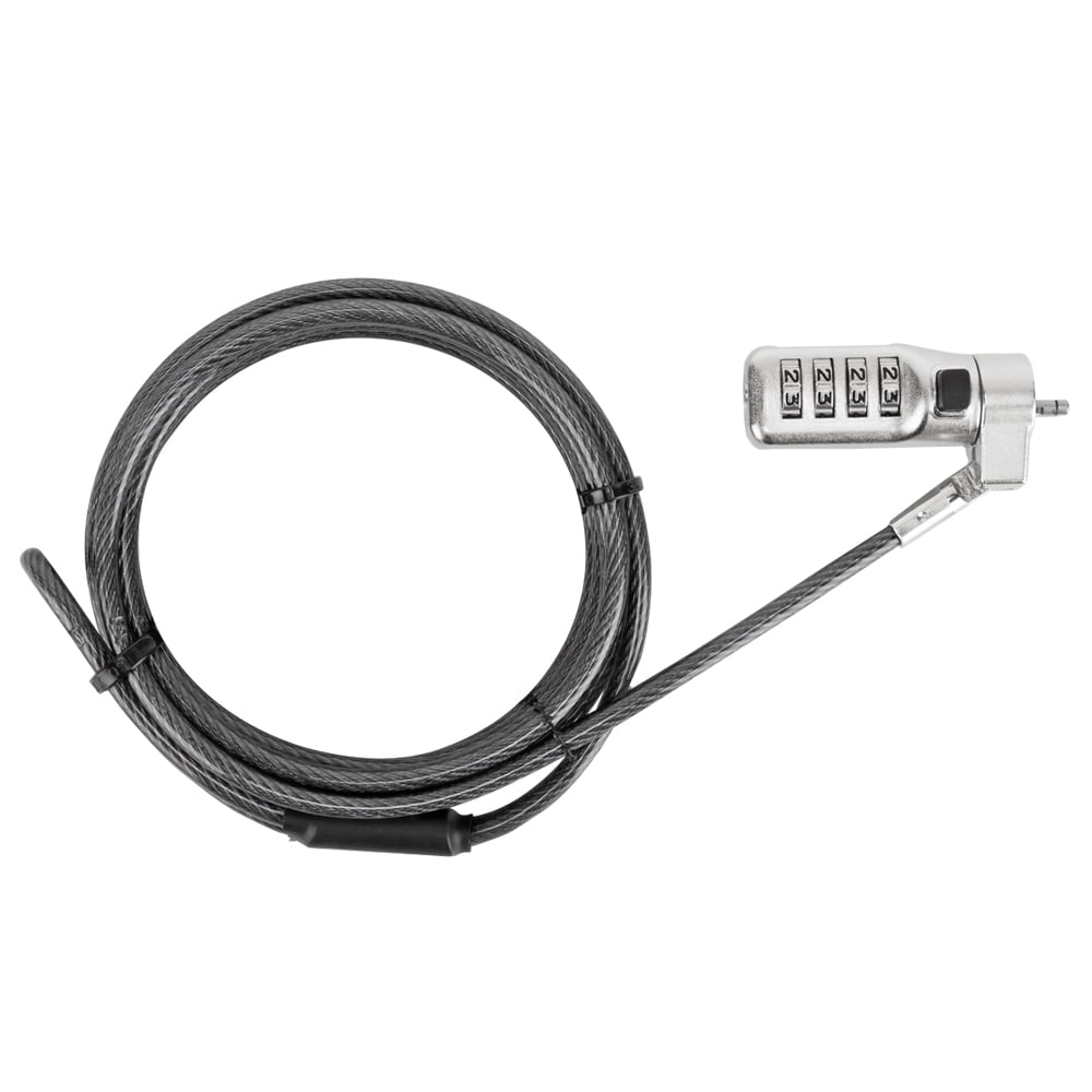 Targus Defcon 3-in-1 Universal Serialized Combo Cable Lock - Walmart.com