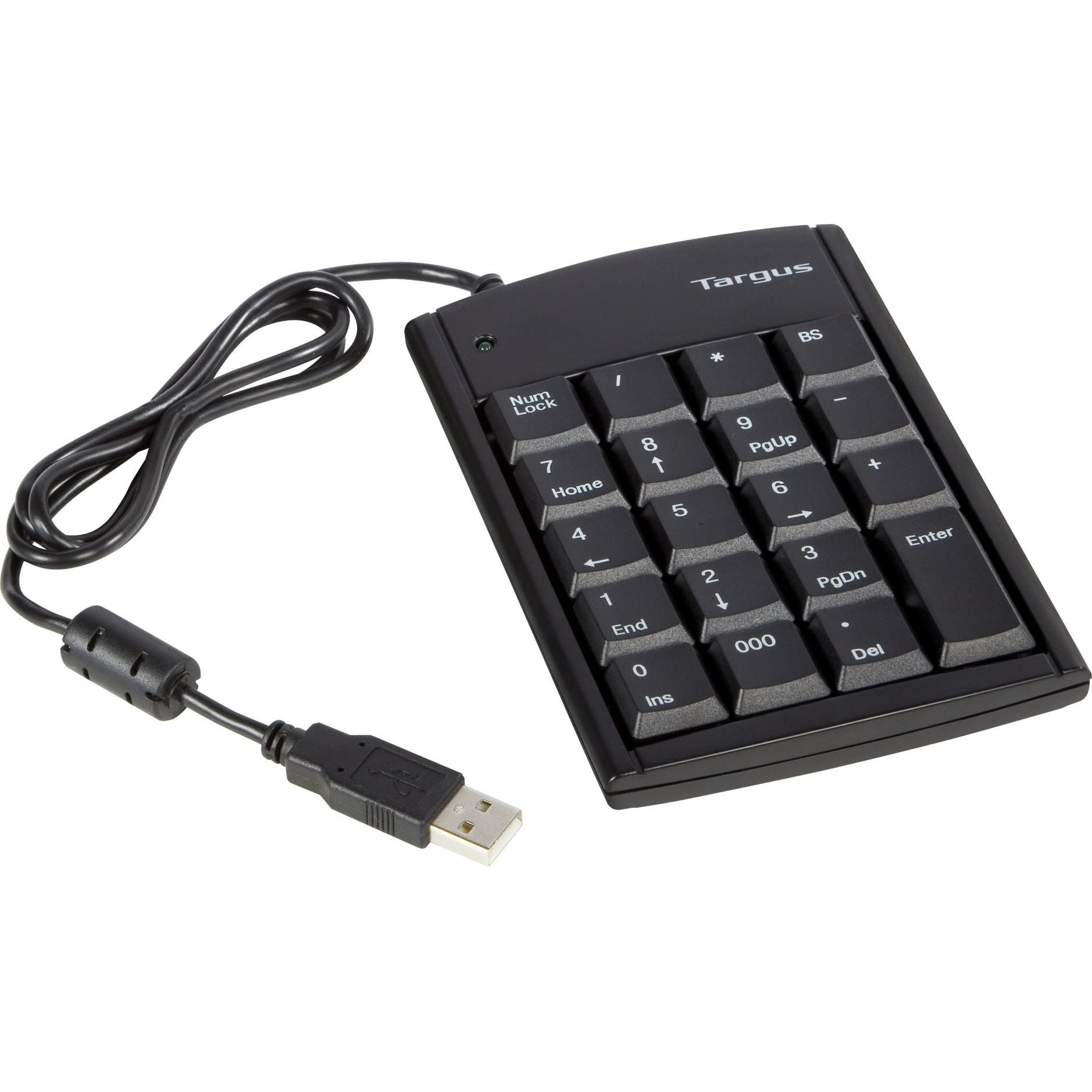 Targus Numeric Keypad with USB Hub - PAUK10U - Walmart.com