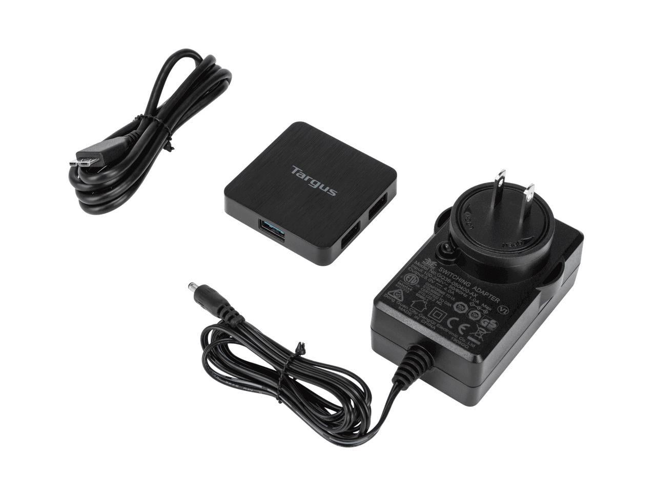 Targus USB 3.0 4-Port Powered Hub - ACH119US - Walmart.com