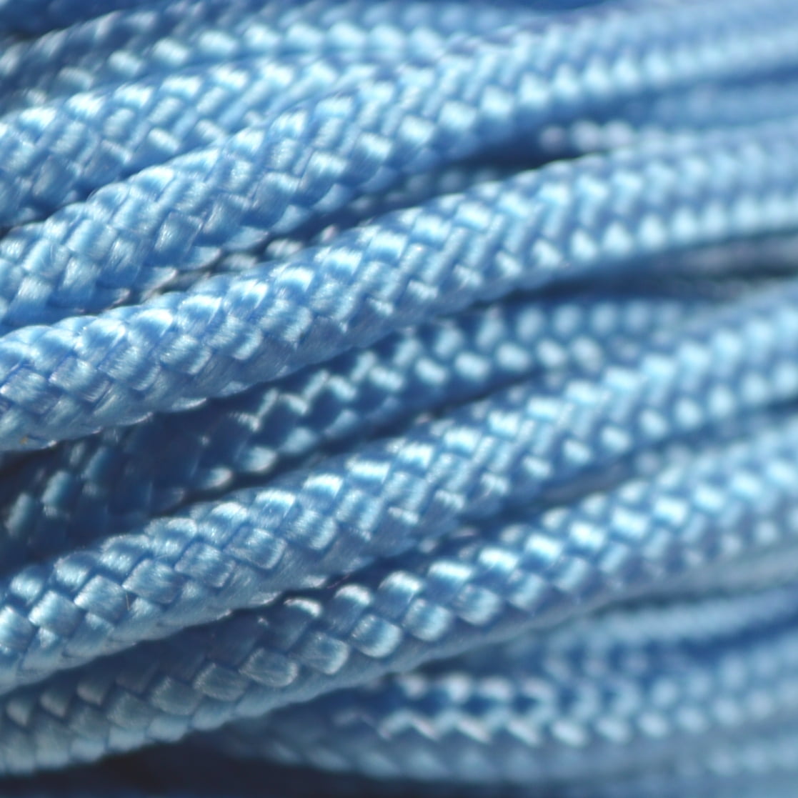 Tarheel Baby Blue 425 Paracord - Type II Cord - 100 Feet - Walmart.com