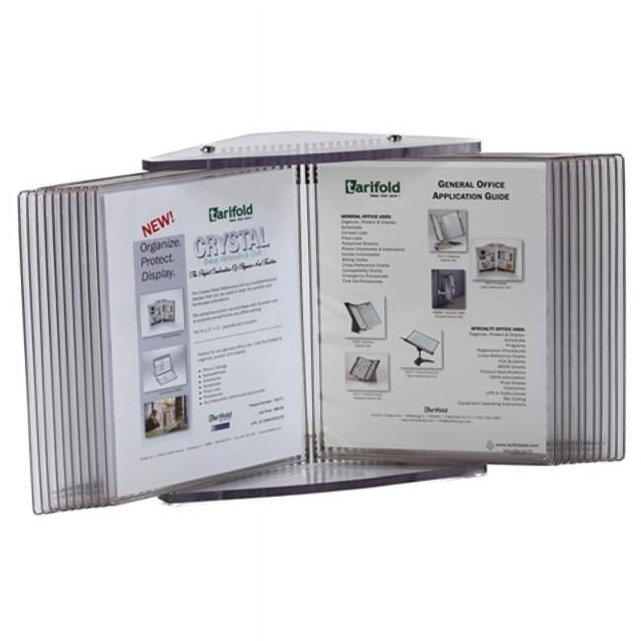 Tarifold Crystal Desk Reference Unit-20 Pockets - can be used in ...