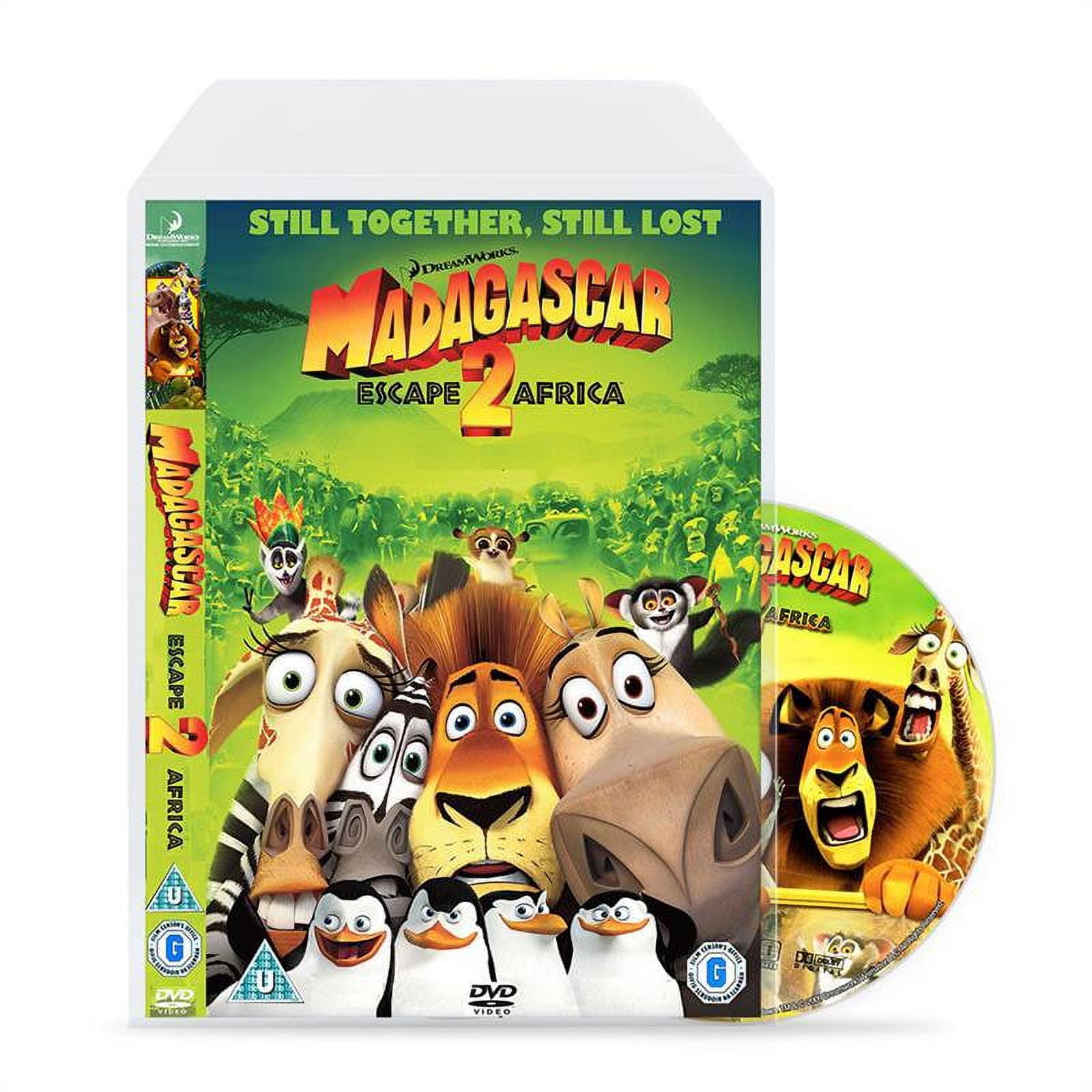 Tarifold DVD Sleeves for DVD Storage - Space for Cover - 100 ...