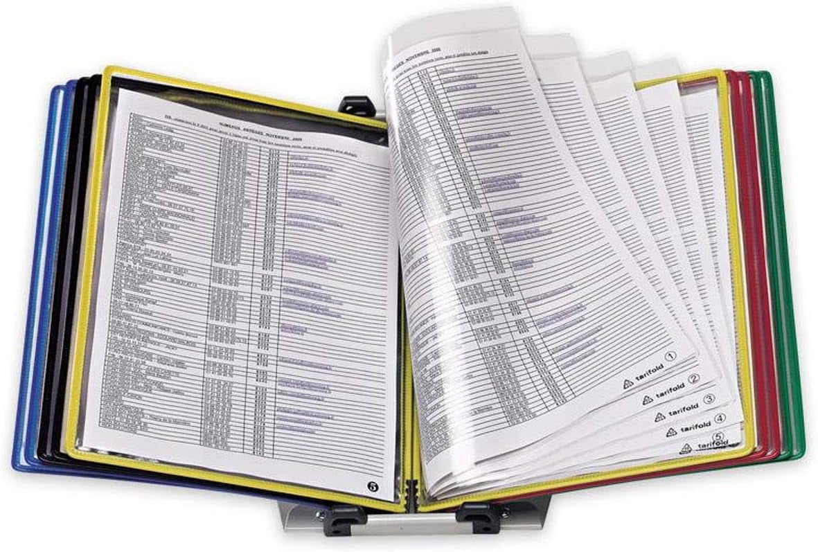 Tarifold FoldFive Desk Unit 50 Pockets Assorted Colors (D291F ...