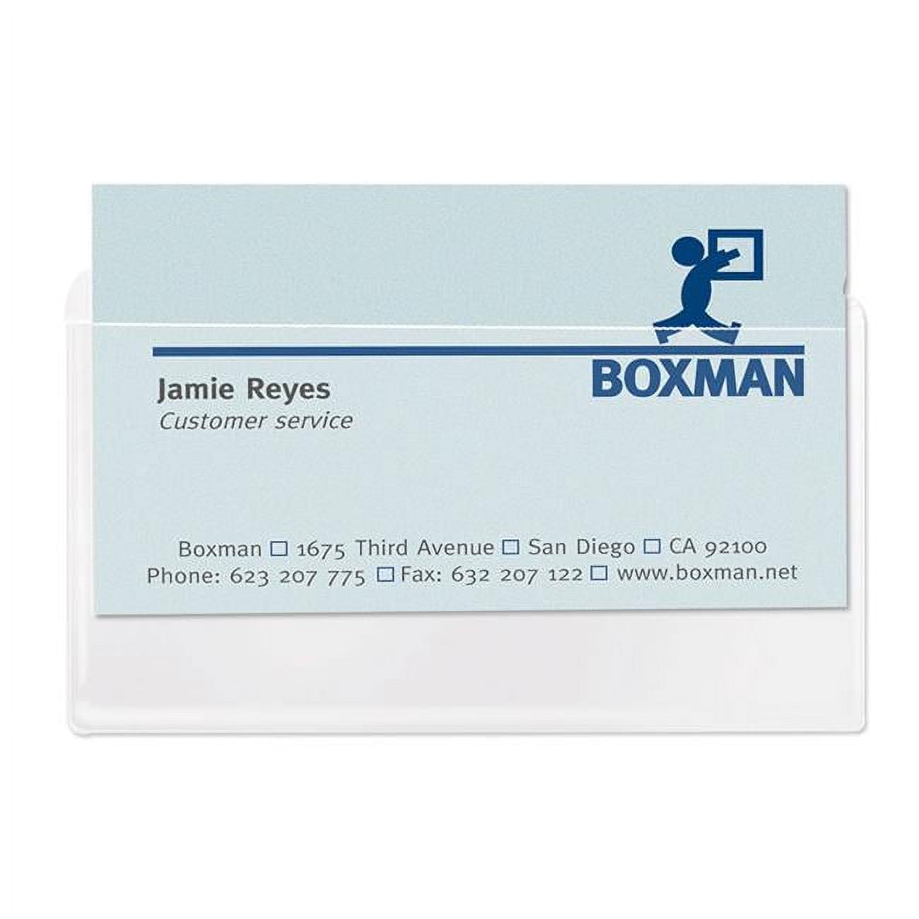 Tarifold Self-Adhesive Business Card Pocket - Walmart.com