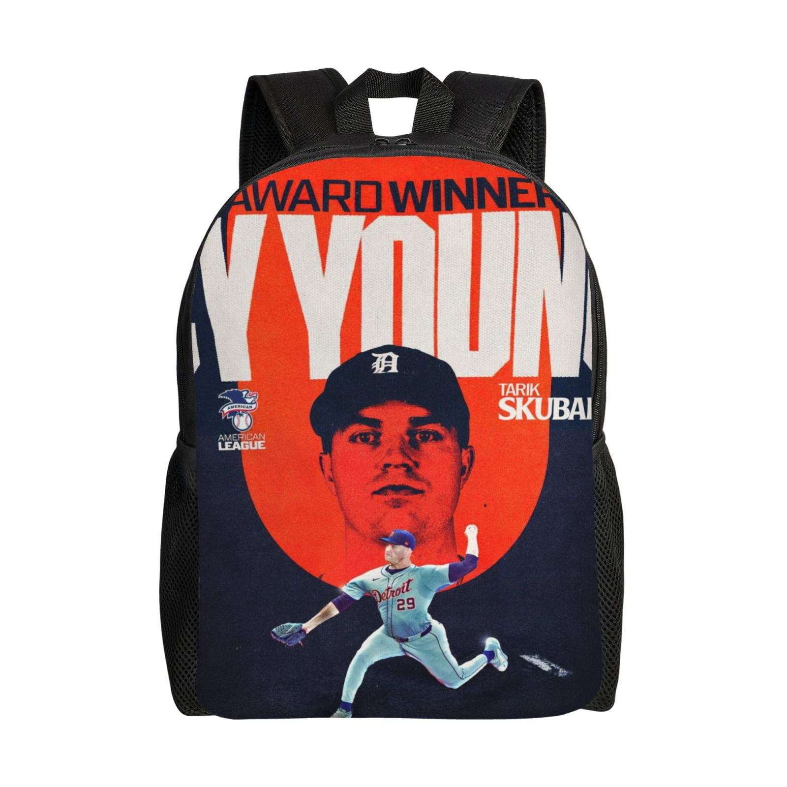 Tarik Skubal Backpack For Work And Travel, Lightweight Water-Resistant ...