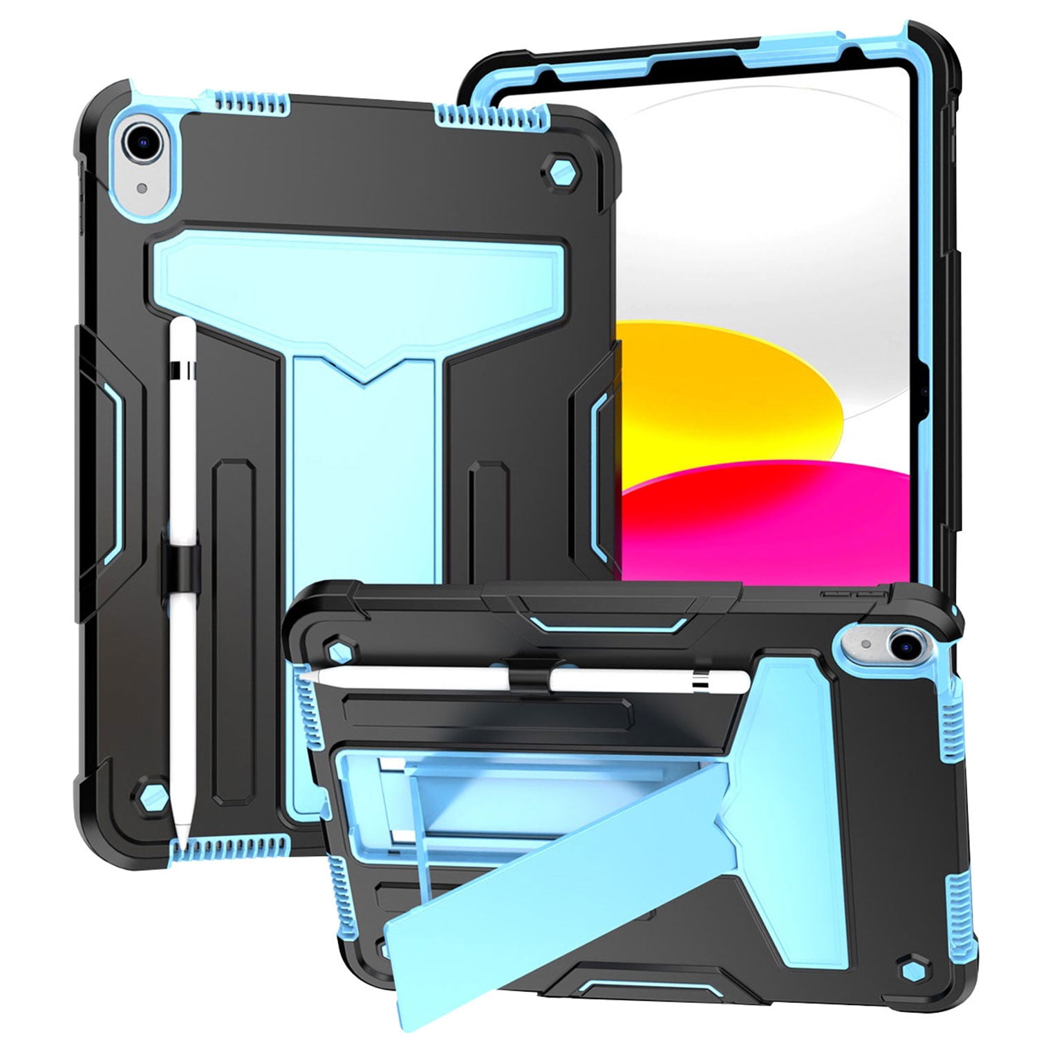 Tarise for iPad 10th Generation Case with Pencil Holder & Kickstand ...