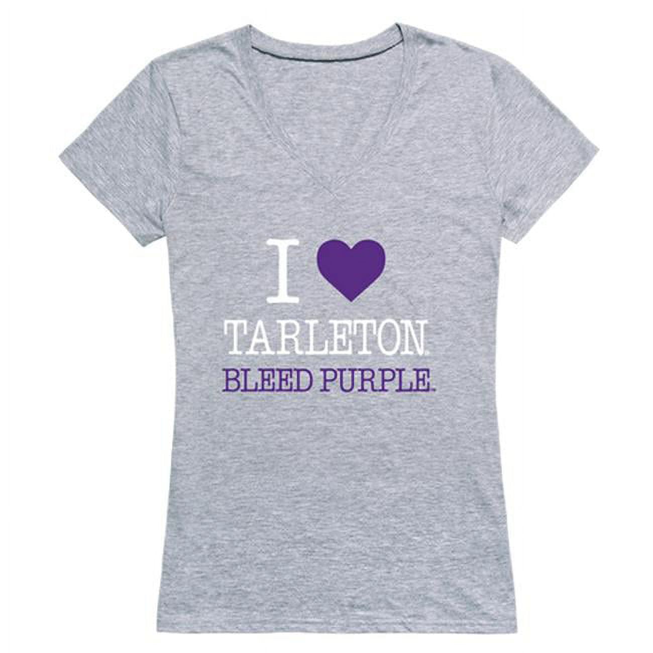 Tarleton State University Texans I Love Women T-Shirt, Heather Grey ...