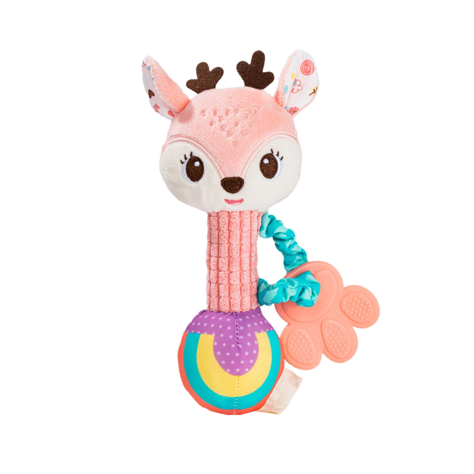 Tarmeek Baby Soft Rattles Shaker Teething for 0-6 Months Newborn,Infant ...