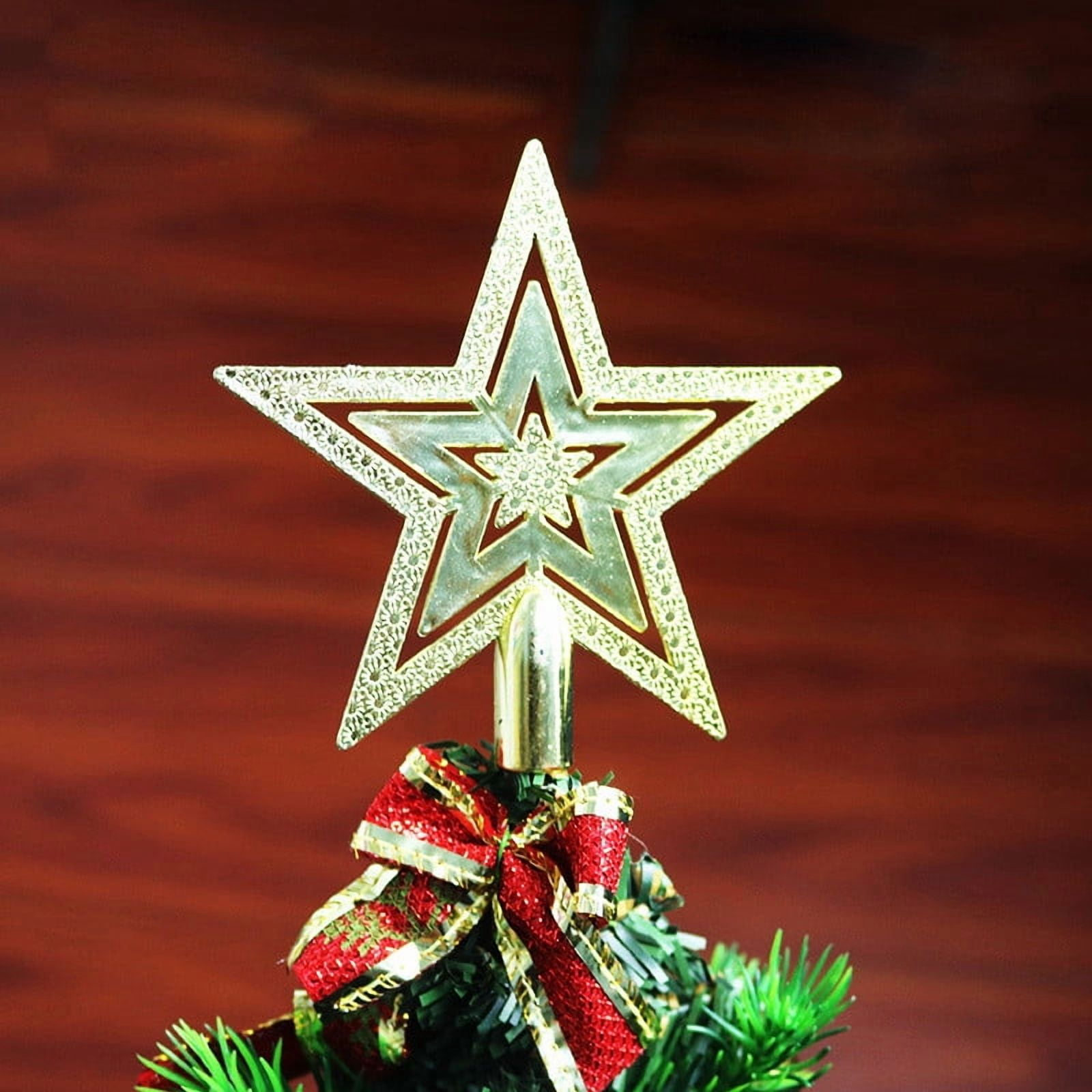 Tarmeek Christmas Tree Topper Star for Christmas Tree Decorations ...