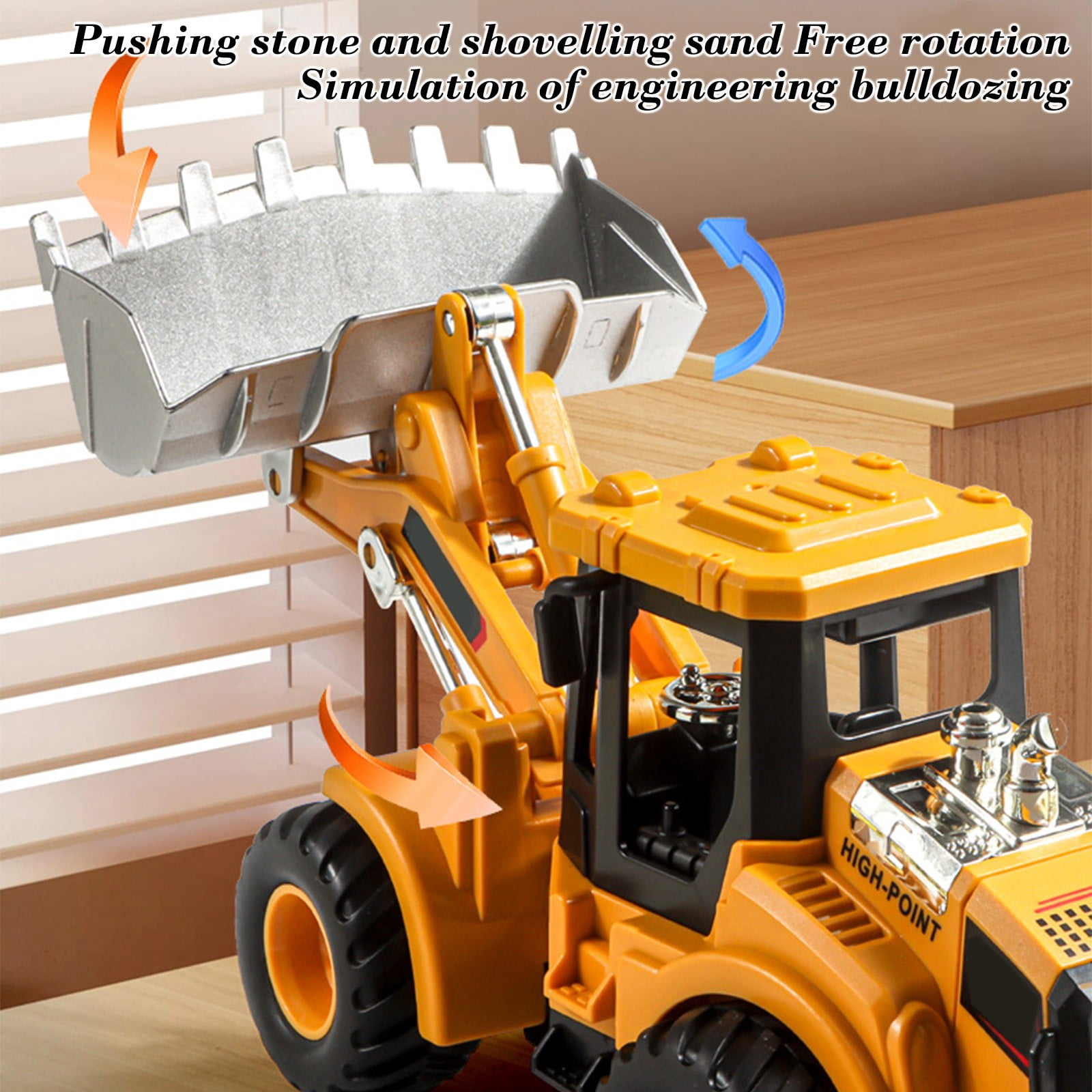 Tarmeek Construction Toys for Boys,Engineering Vehicle Toy Resistantly ...