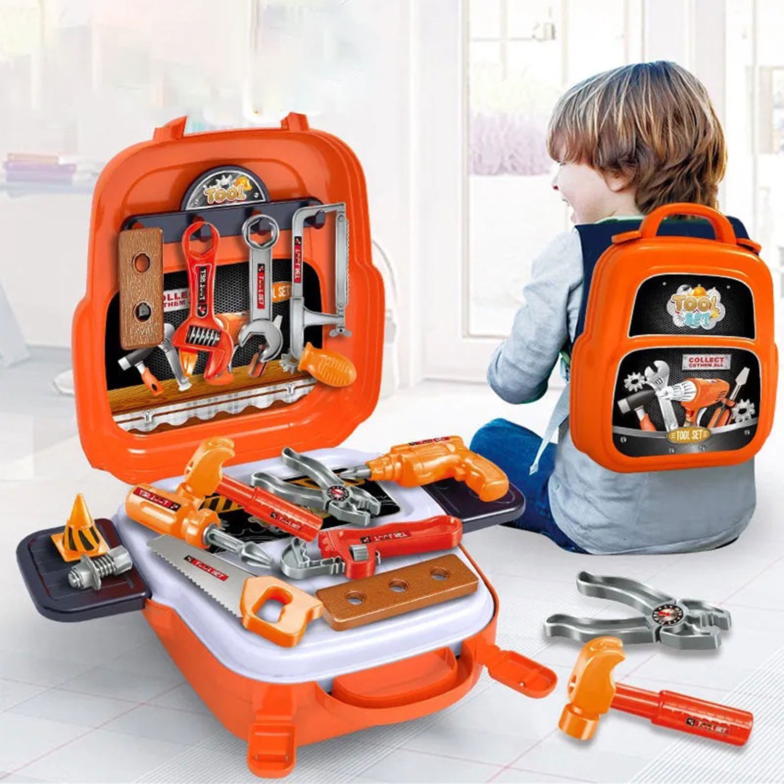 Tarmeek Family Tool Box Science And Education Toy Suitcase Kit Play Set ...