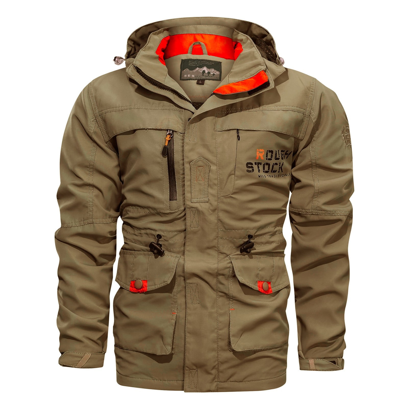 Tarmeek Military Tactica Jacket for Men Fall Winter Outdoor Plus Size ...
