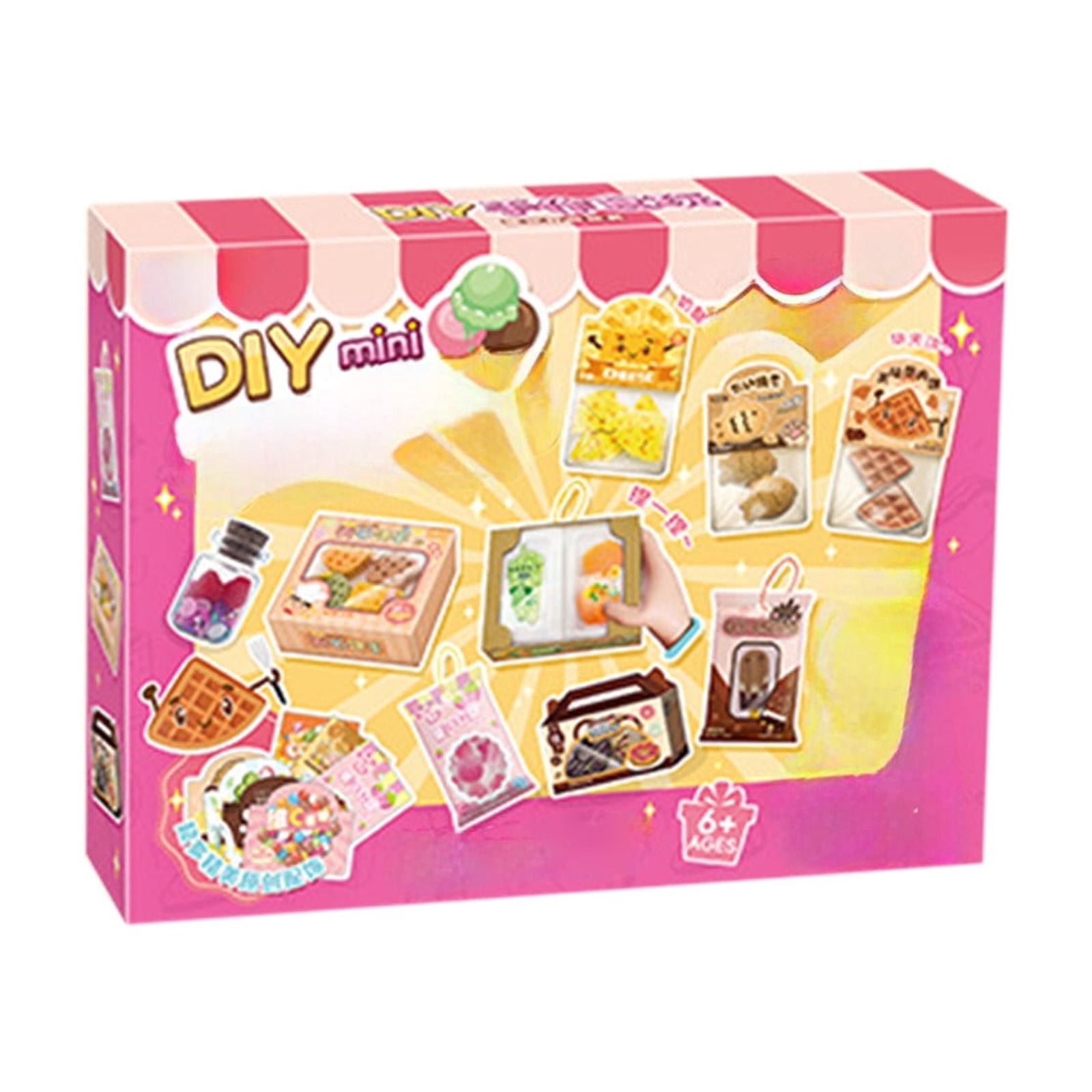 Tarmeek Mini Food Simulation Squishies Toys, Pretend Play Fidget ...