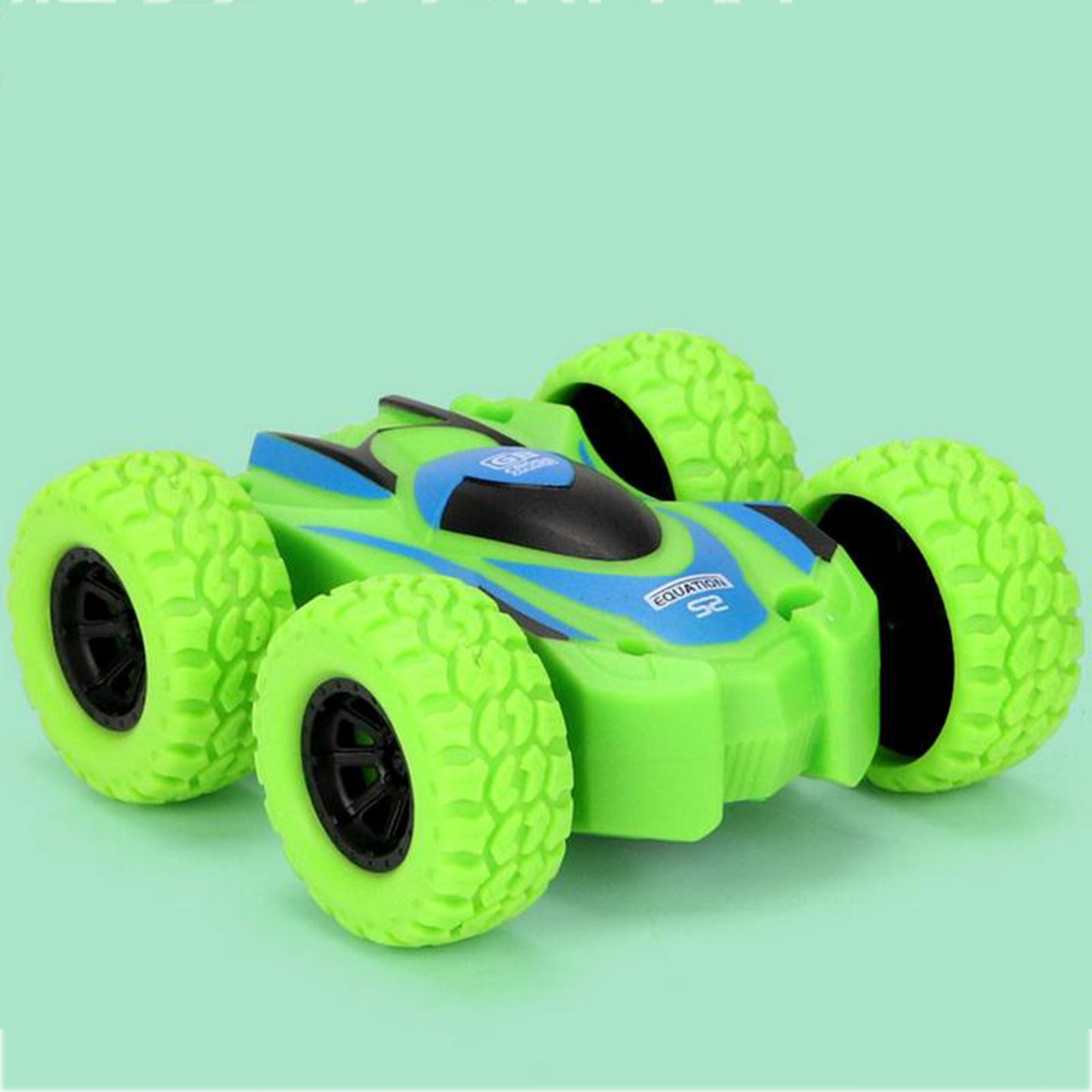 Tarmeek Toys Inertial Double-Sided Car, 360-Degree Rotating, Cross ...