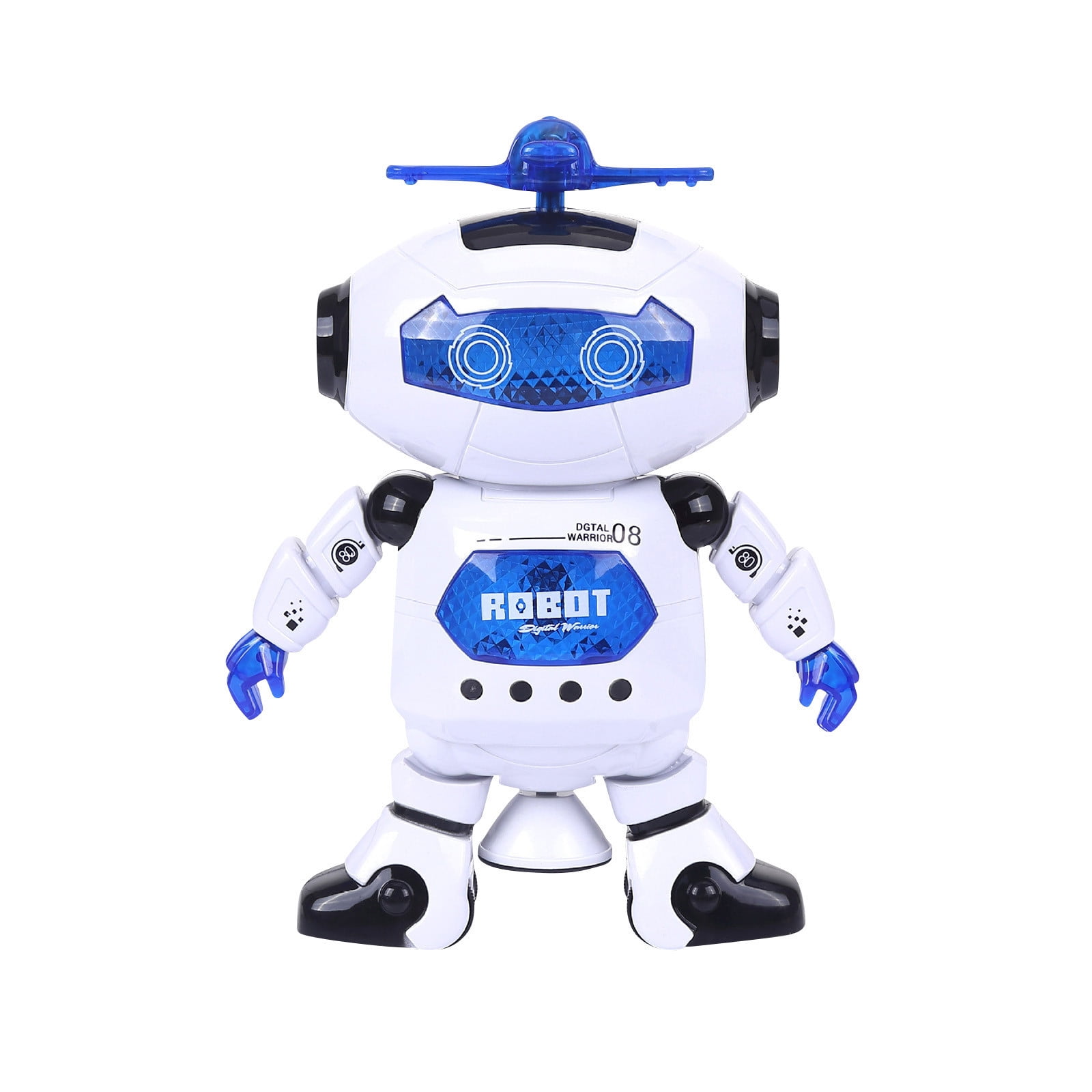 Tarmeek Walking Robot Toys for Kids - 360° Body Spinning Dancing Robot ...