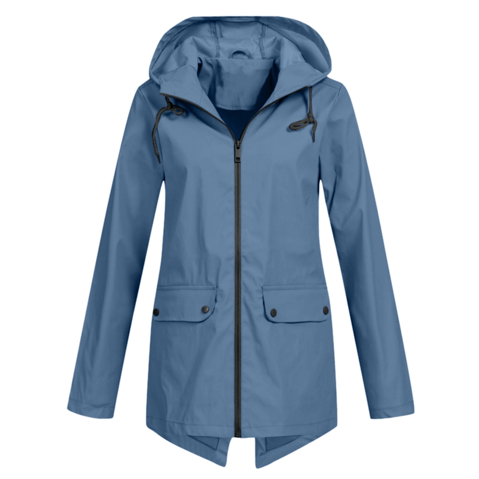 Tarmeek Waterproof Rain Jacket for Women Warm Winter Outdoor Solid ...
