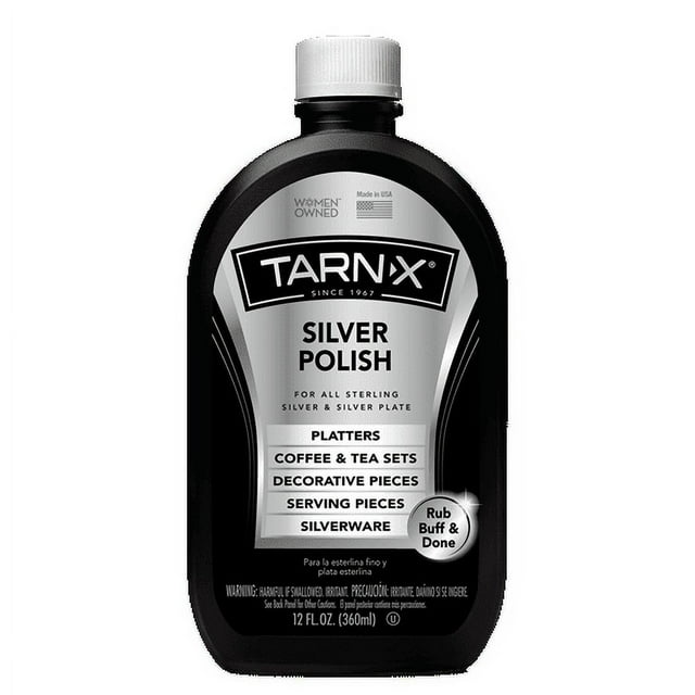 Tarn-X Household Tarnish Cleaner and Remover for Silver, Platinum, and ...