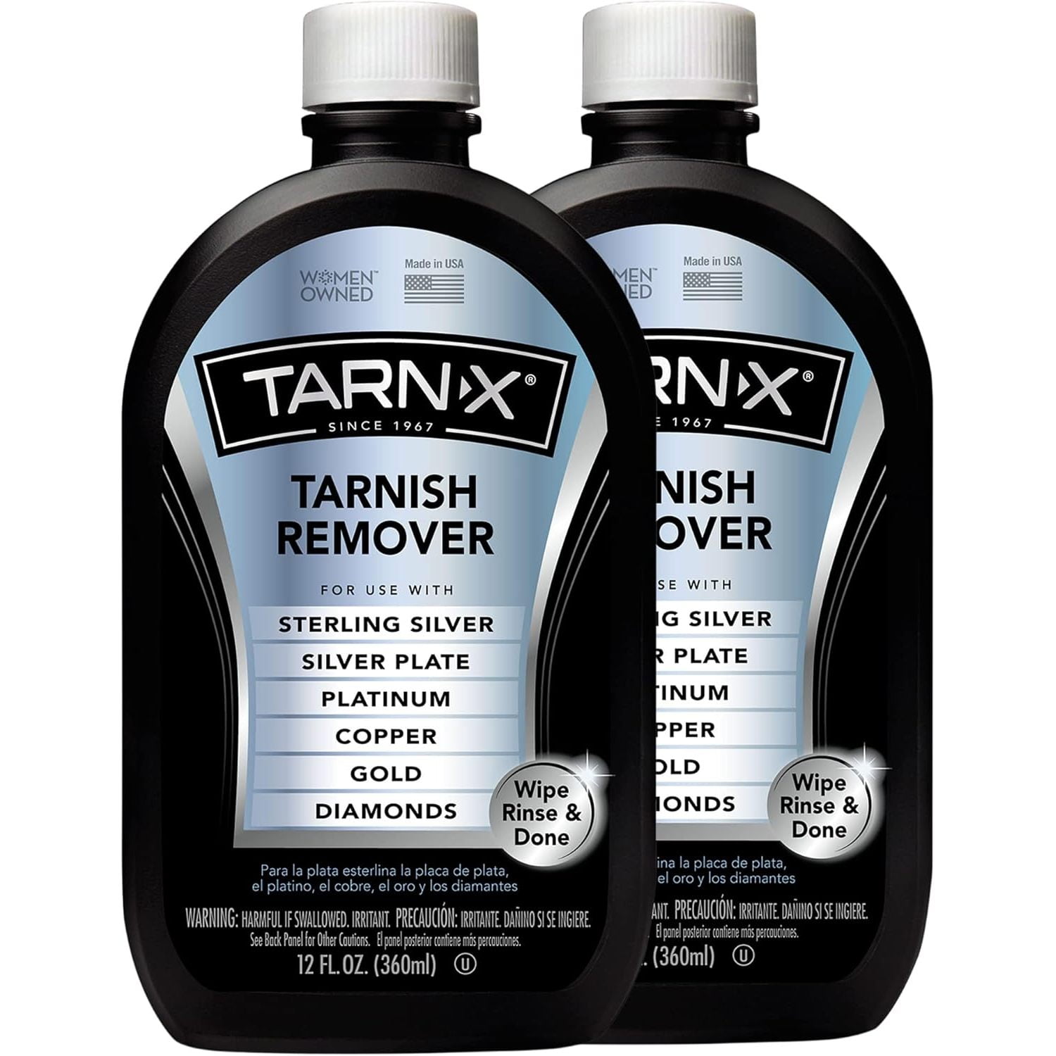 Tarn-X Metal and Silver Tarnish Remover, For Use on Sterling Silver ...