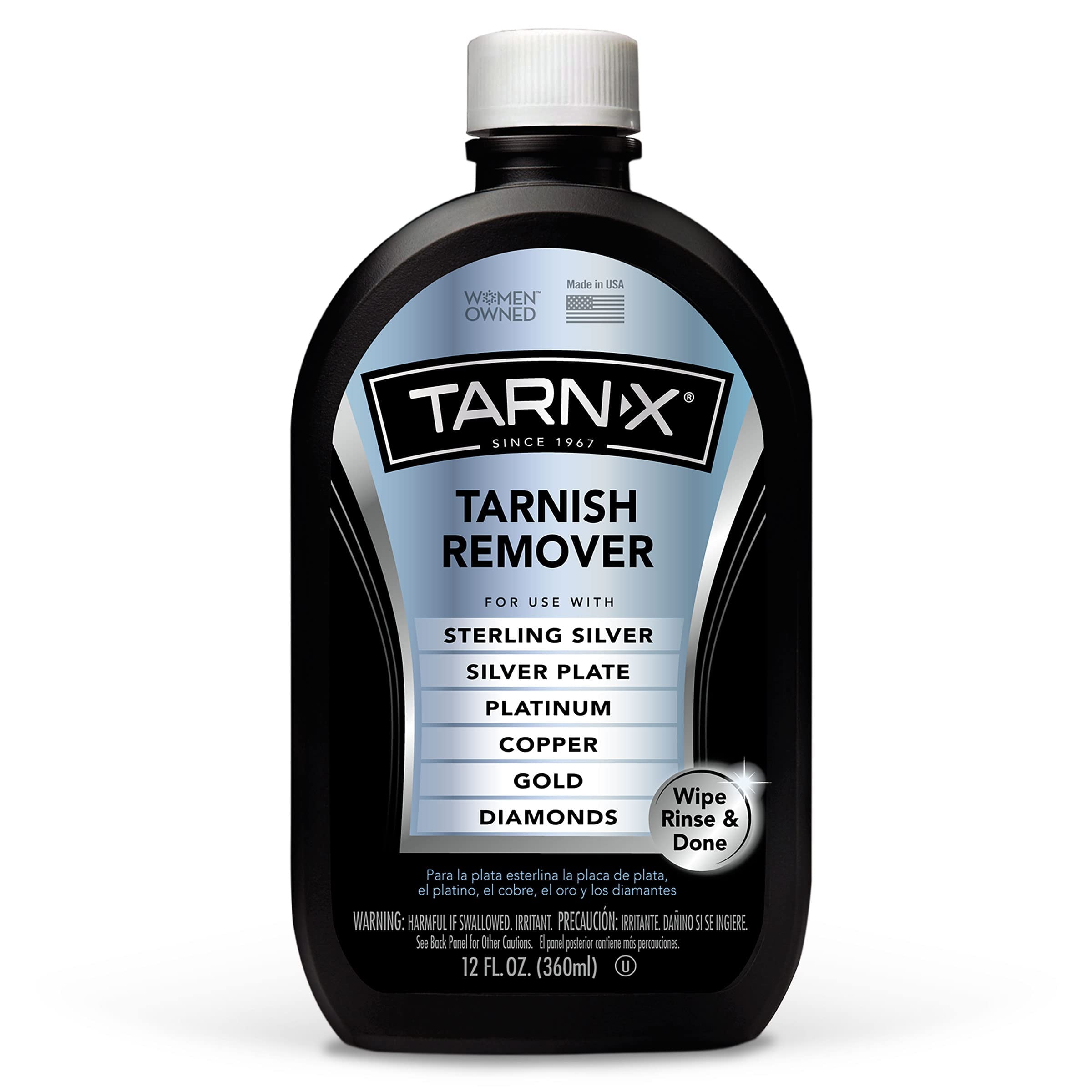 Tarn-X Pro Silverware, Jewelry, Metal, Diamond, Copper Cleaner and ...