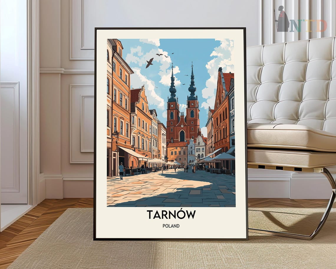 Tarnów Print, Tarnów Wall Art, Tarnów Poster, Tarnów Photo, Tarnów ...