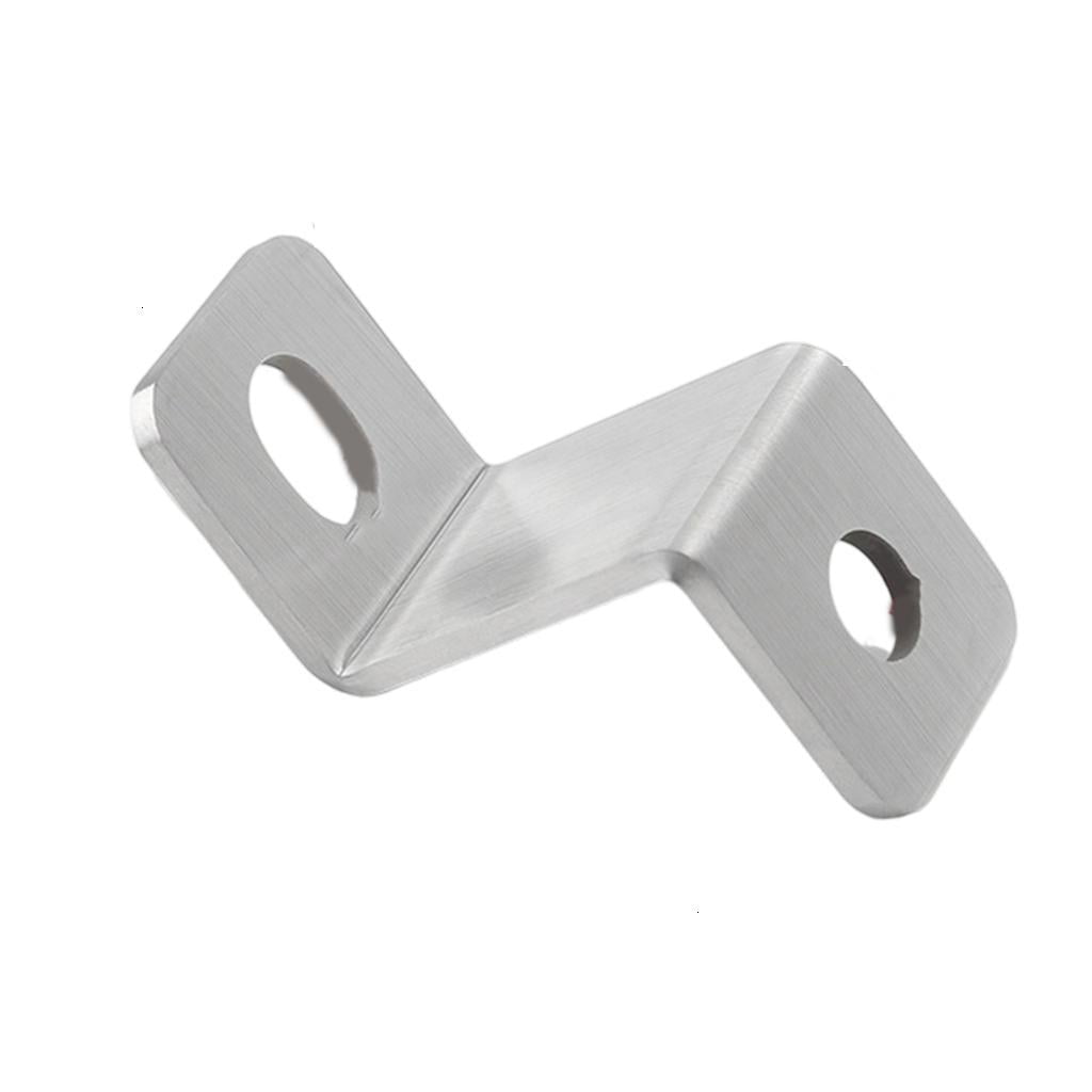 Tarnish-No-Cost Steel Right Slant Brackets And Universal U Clamps For ...
