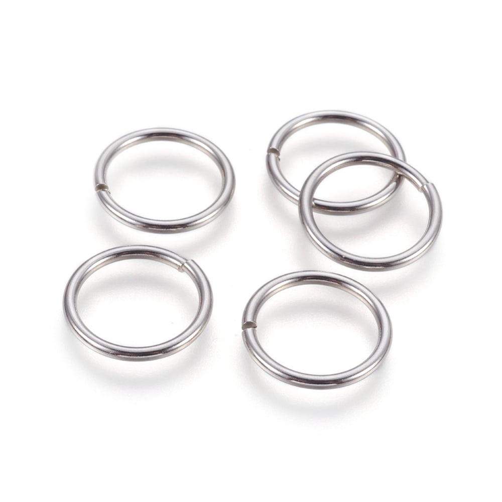 Tarnish Resistant 304 Stainless Steel Open Jump Rings Stainless Steel ...