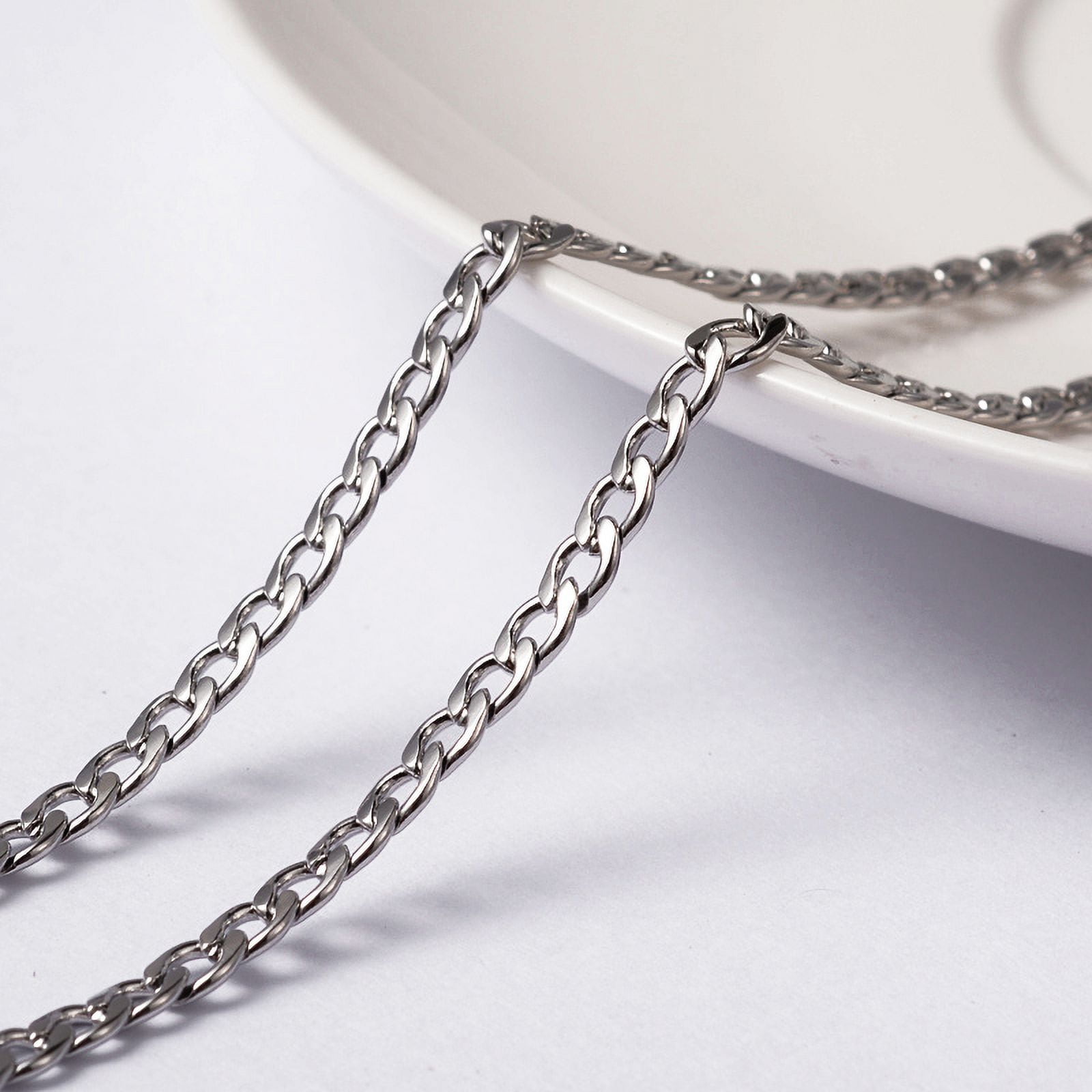Tarnish Resistant 304 Stainless Steel Twisted Chain Curb Chains with ...