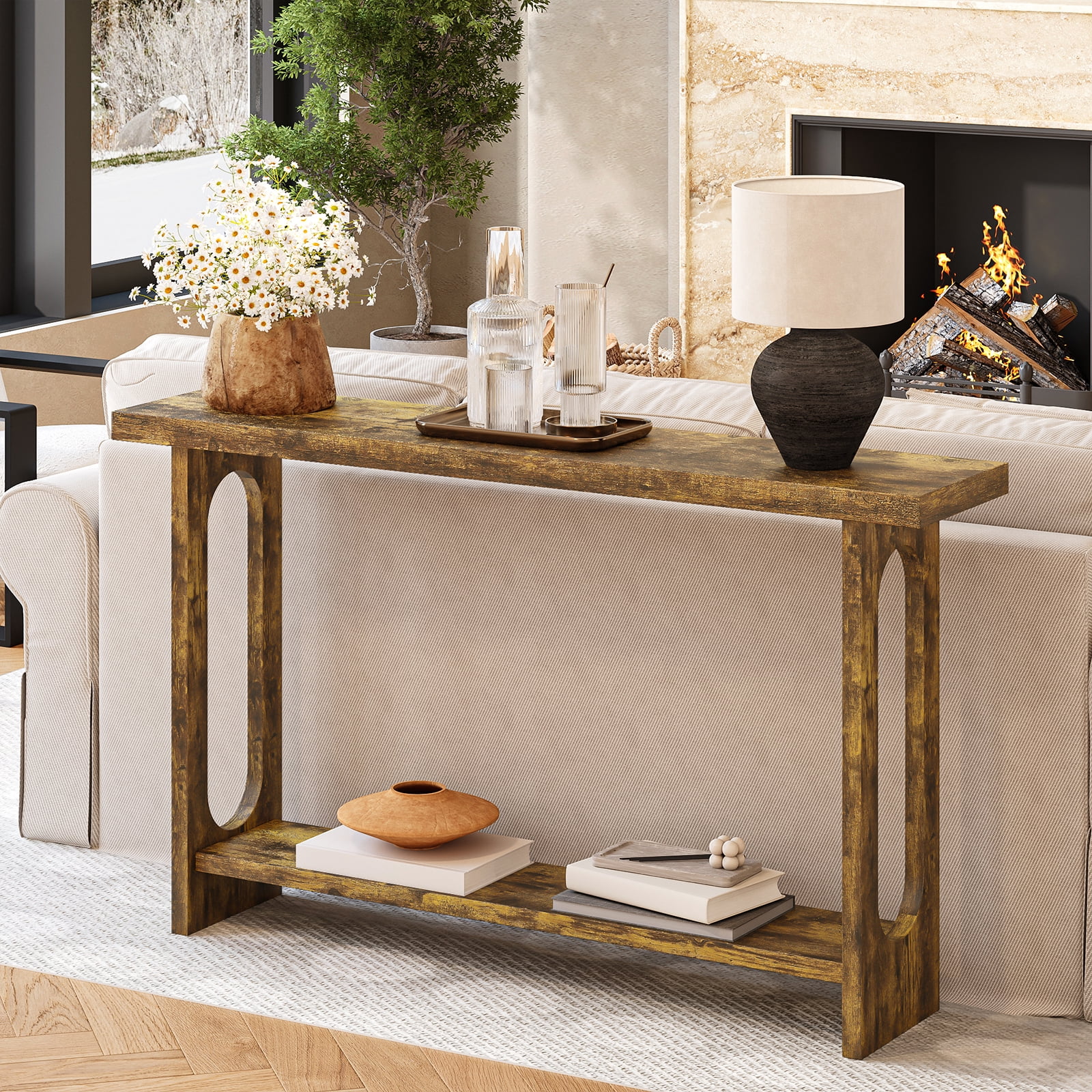 Tarnorci Narrow Console Table, 54.33