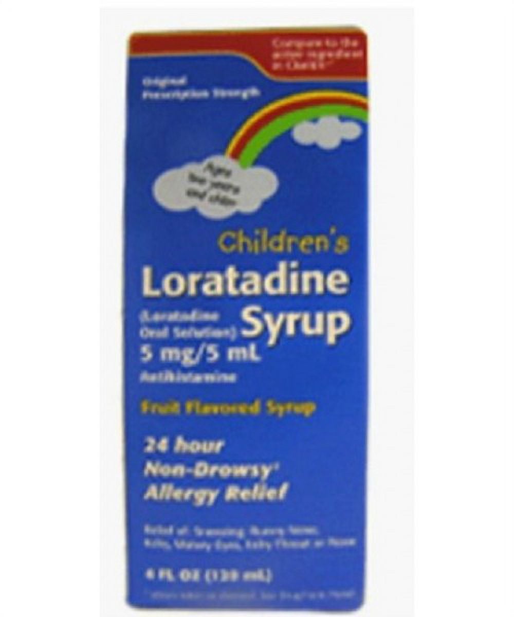 Taro Children's Loratadine Syrup, Fruit, 4 oz - Walmart.com