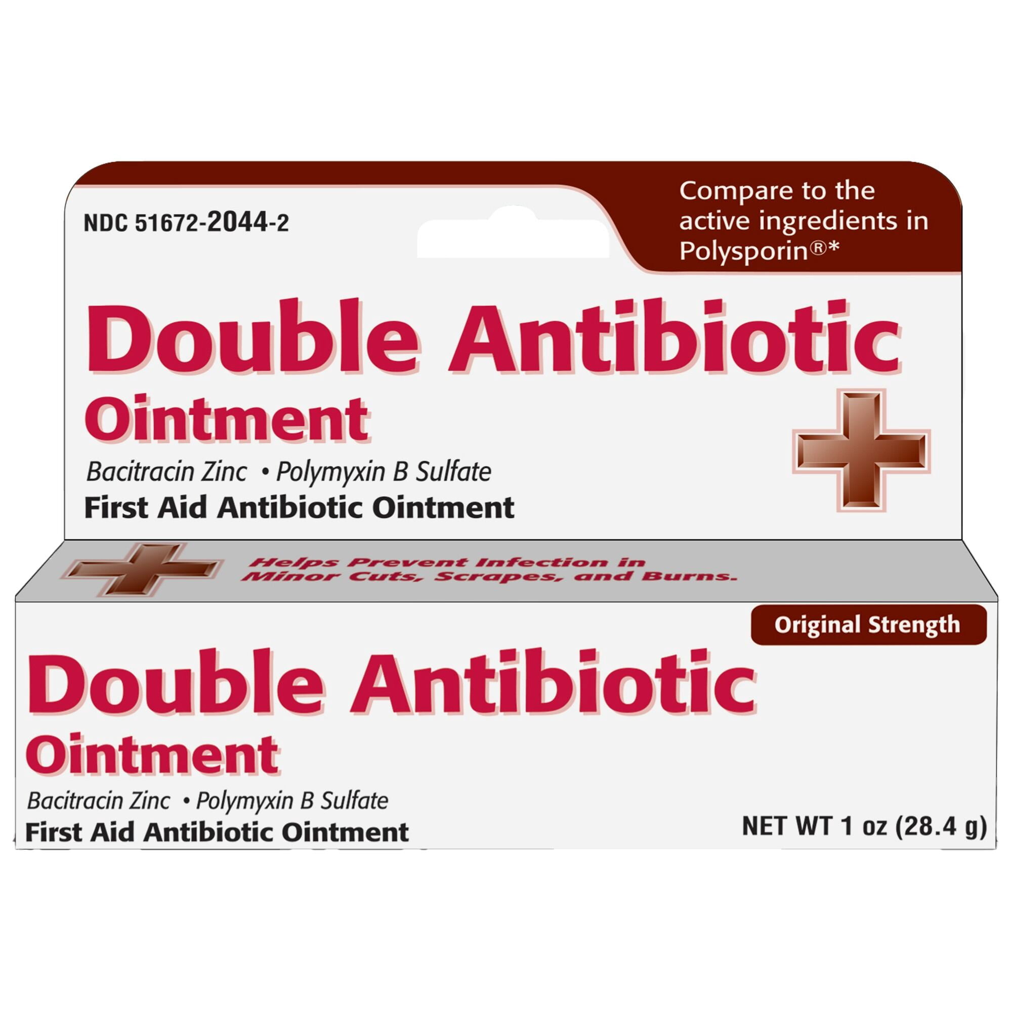 Taro Double Antibiotic Ointment (1 Oz Tube) First Aid Wound Care for ...